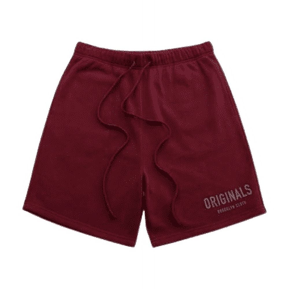Brooklyn Cloth Originals Fleece Shorts, Comfortable, Dark Cherry, for ...