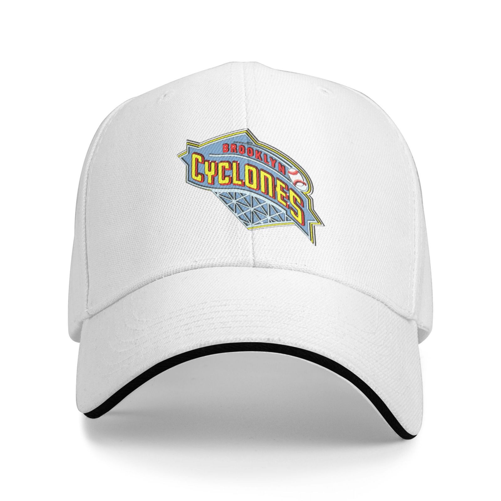 Brooklyn Cyclones Sandwich Cap Unisex Classic Baseball Capunisex ...