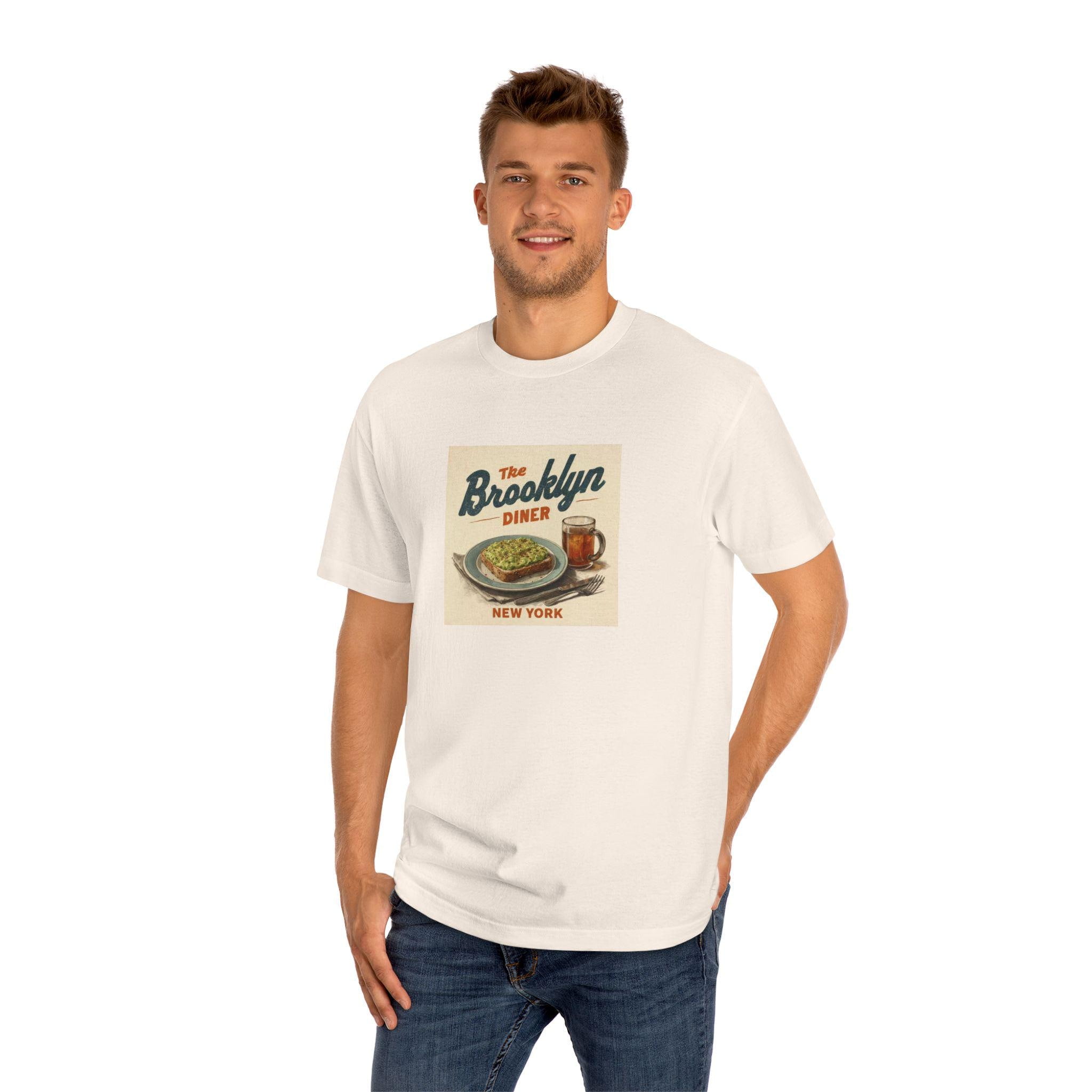Brooklyn Diner Graphic Tee | New York Retro Breakfast Coffee 80s ...