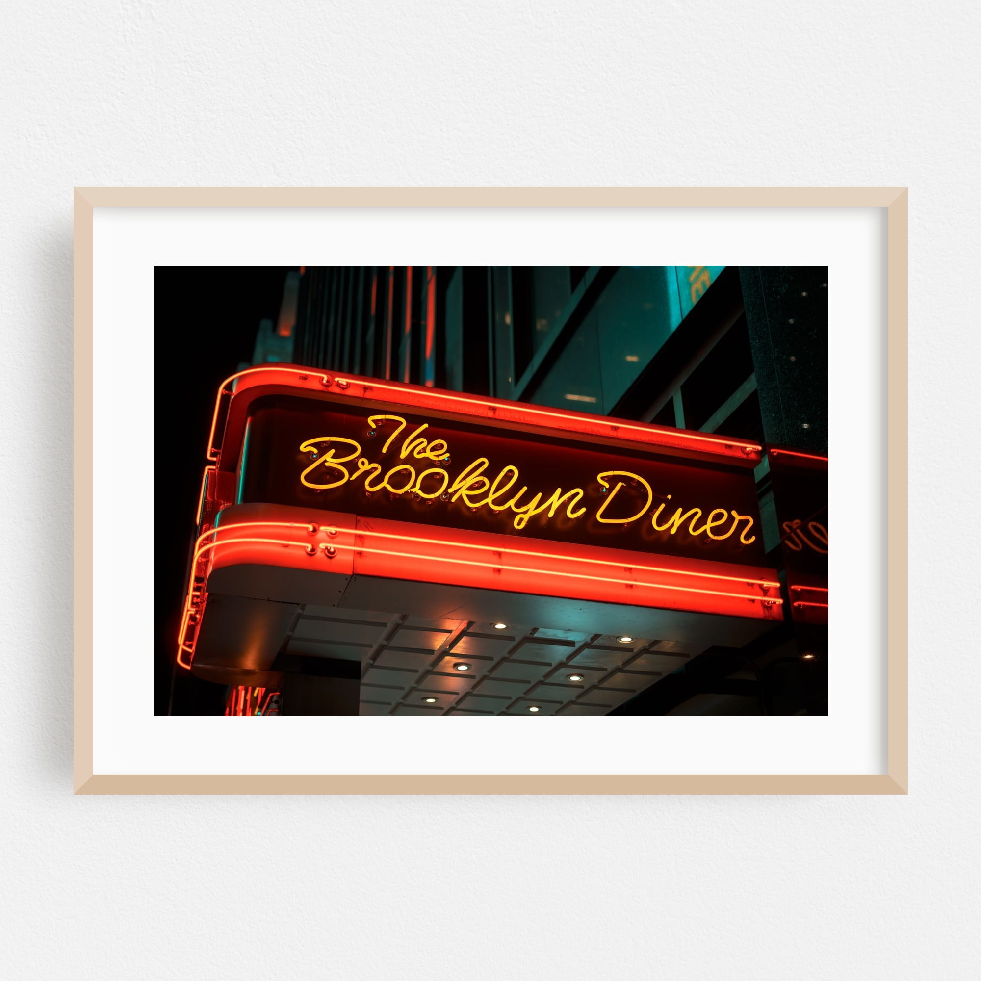 Brooklyn Diner, Times Square 02 - Manhattan New York Photography Oak ...