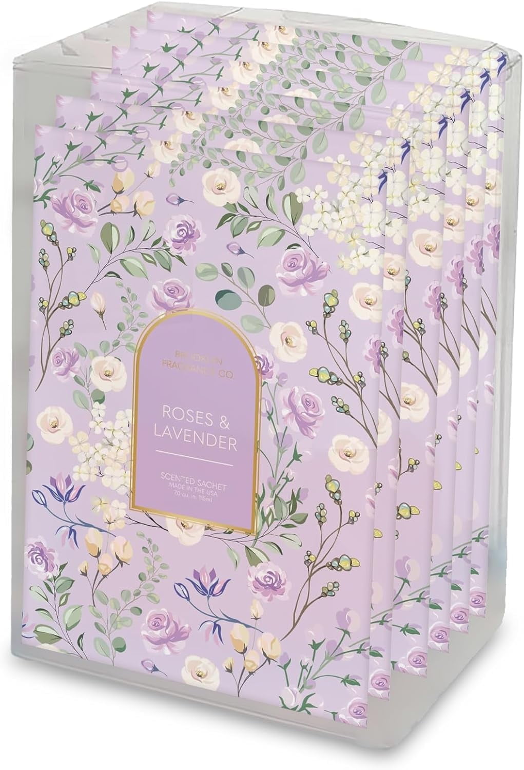 Brooklyn Fragrance Co. Arches Sachet Bags – Lavender Floral Scented ...