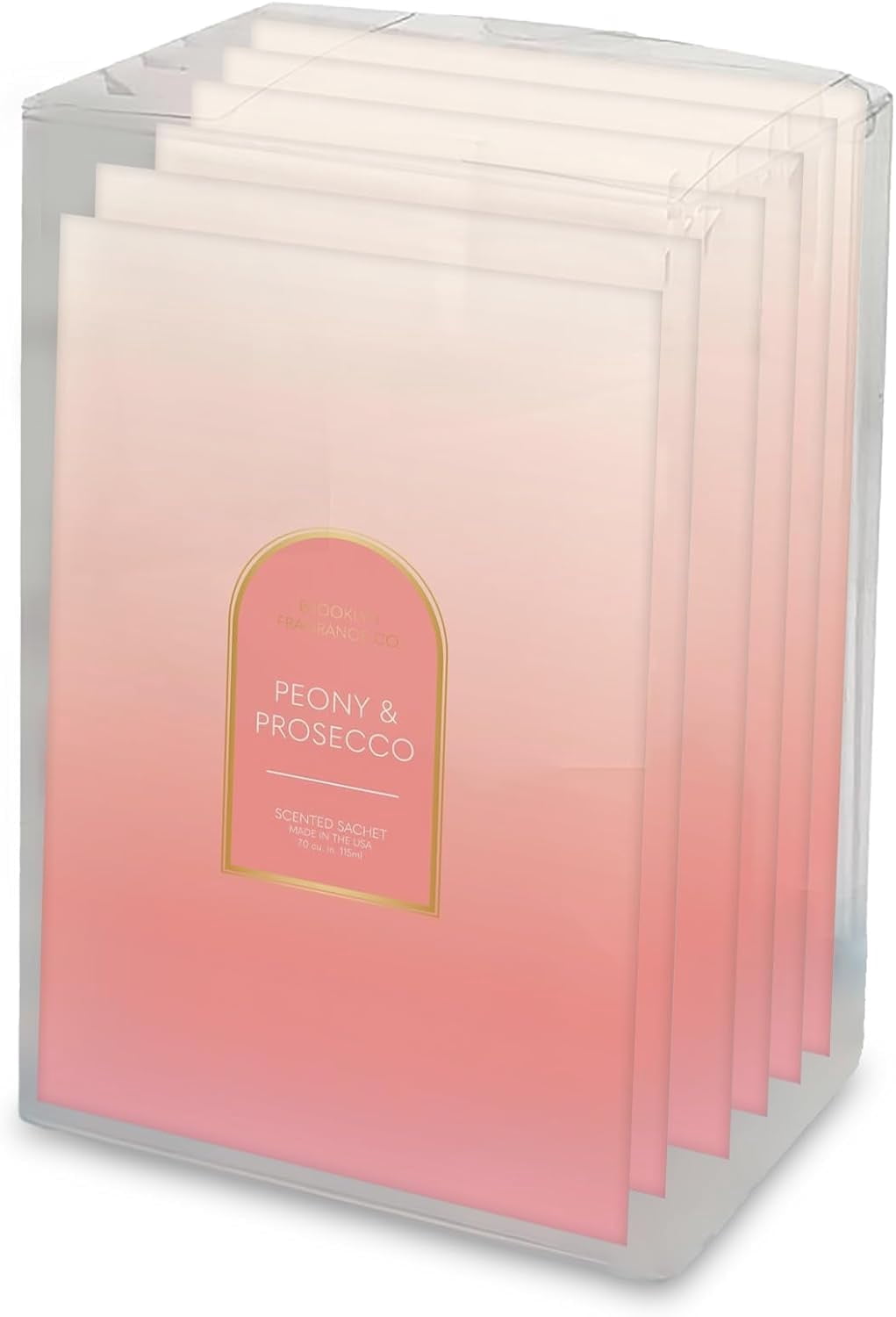 Brooklyn Fragrance Co. Arches Sachet Bags – Ombre Peony and Prosecco ...