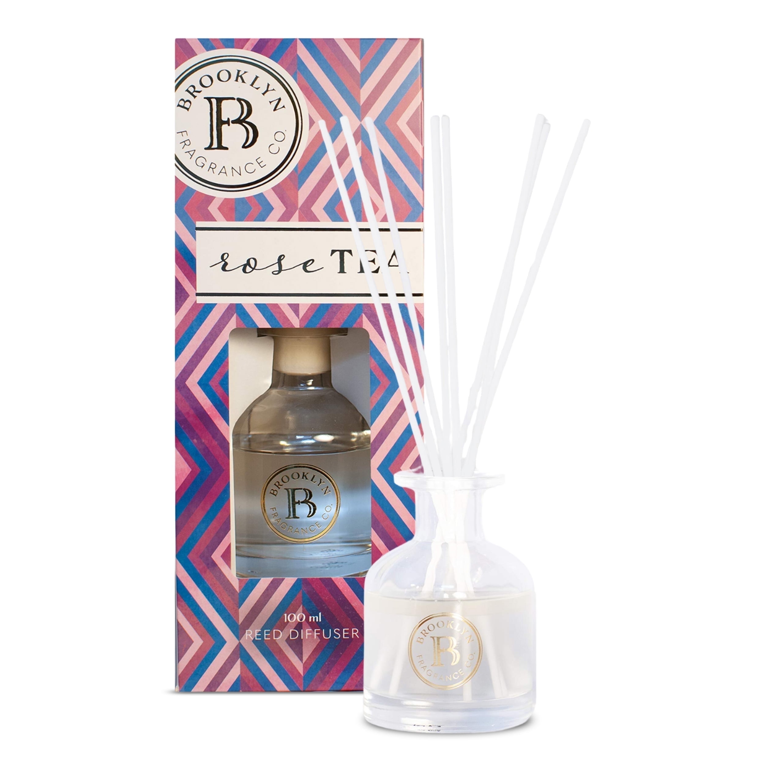 Brooklyn Fragrance Co. Aroma Diffuser- Fresh Rose Scent- 100ML ...