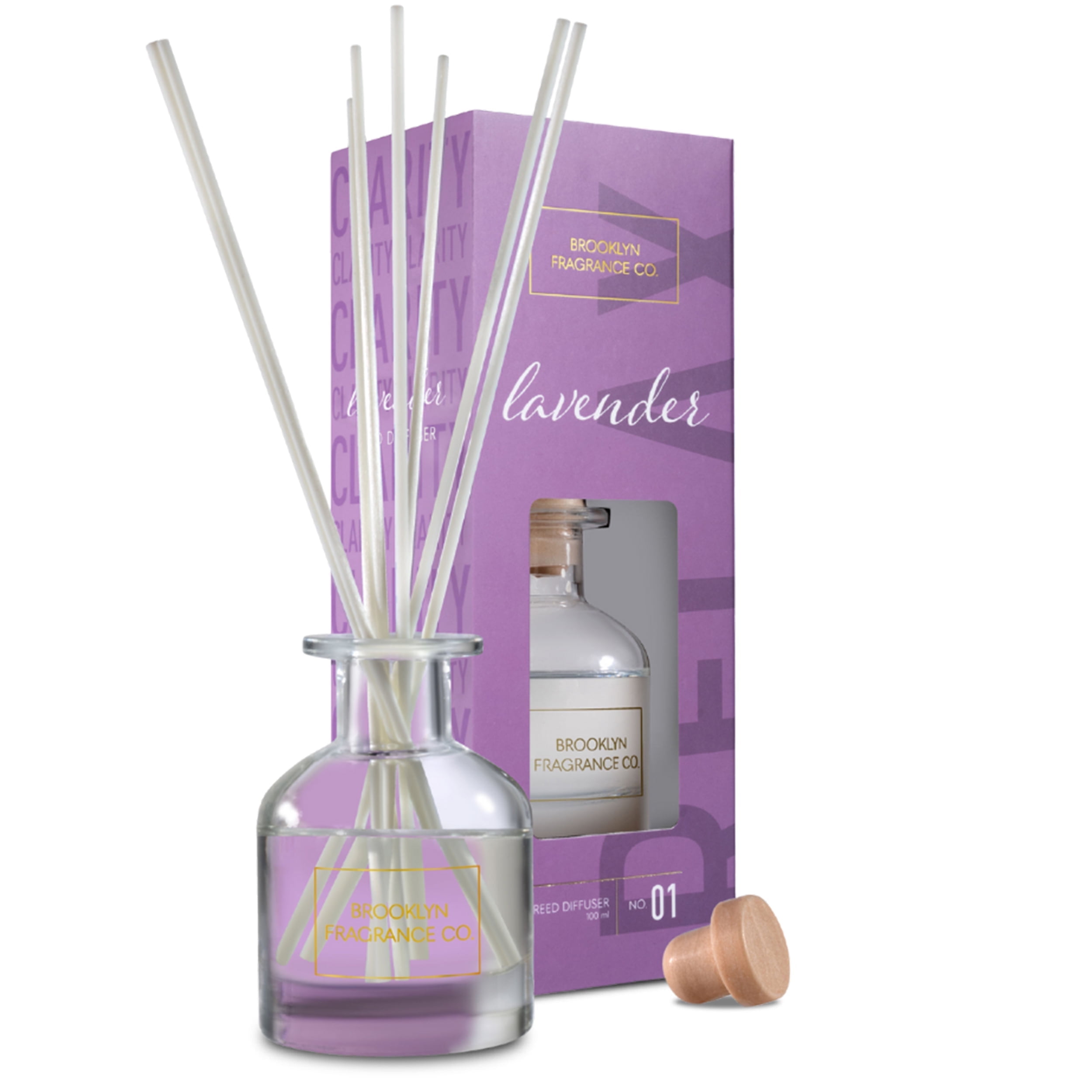 Brooklyn Fragrance Co. Aroma Diffuser- Lavender Scents - Fragrance ...