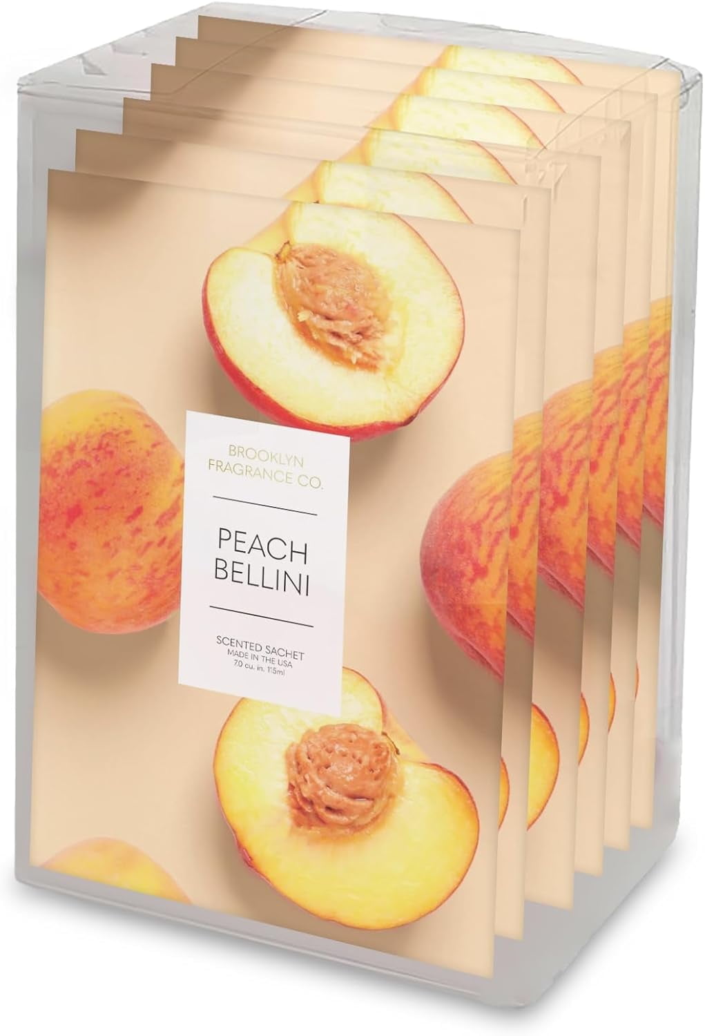 Brooklyn Fragrance Co. Fruits Sachet Bags – Peach Bellini Scented ...