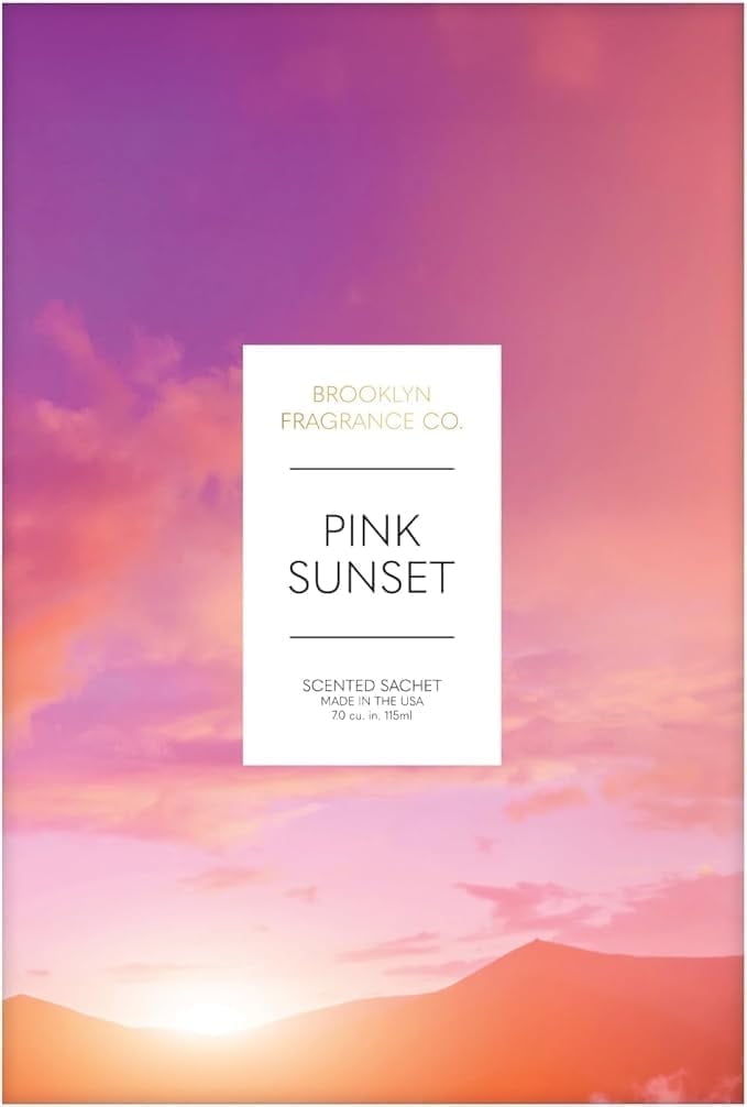 Brooklyn Fragrance Co. Spring Spa Sachet Bags – Pink Sunset Scented ...