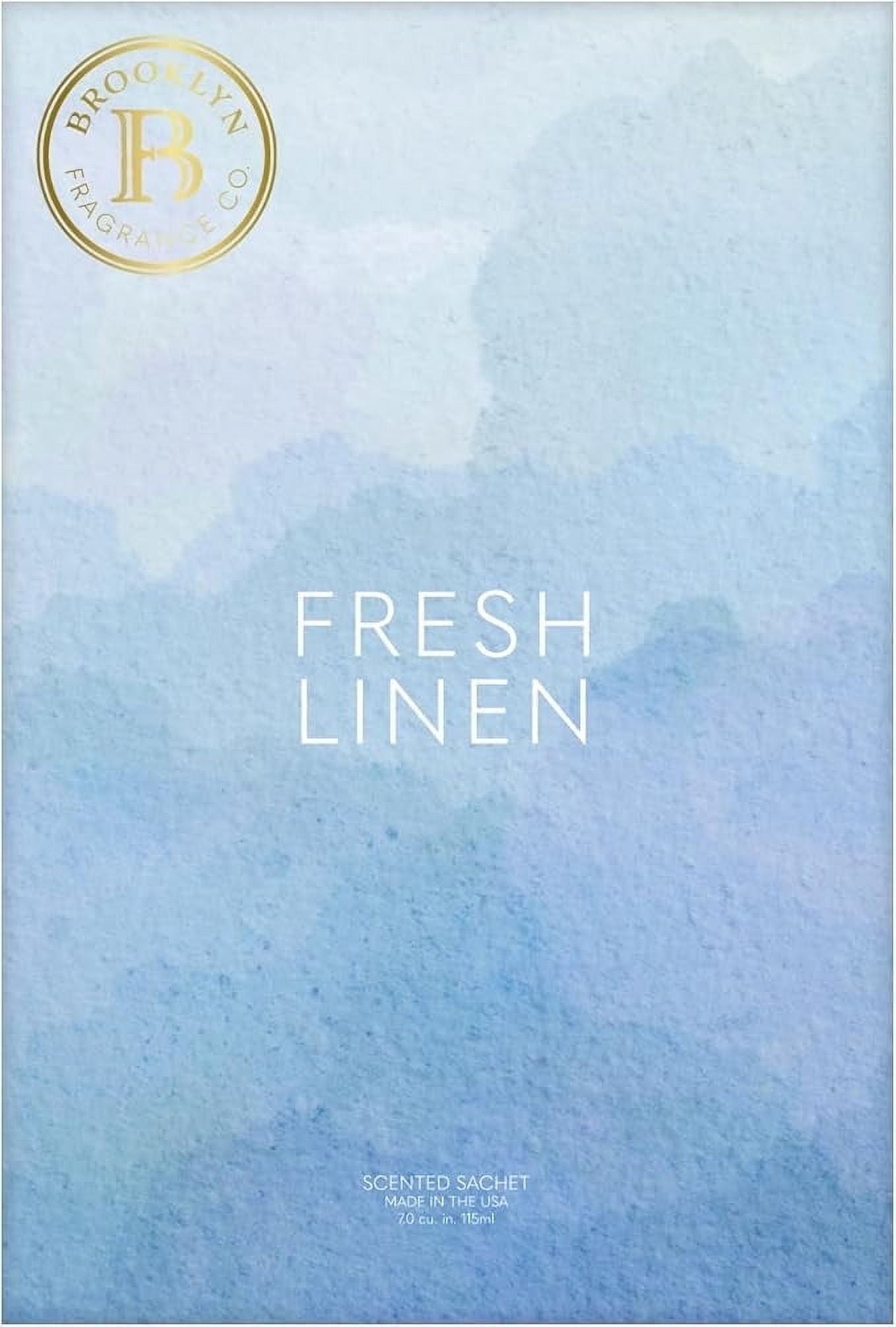 Brooklyn Fragrance Co. Water Color Sachet Bags – Fresh Linen Scented ...