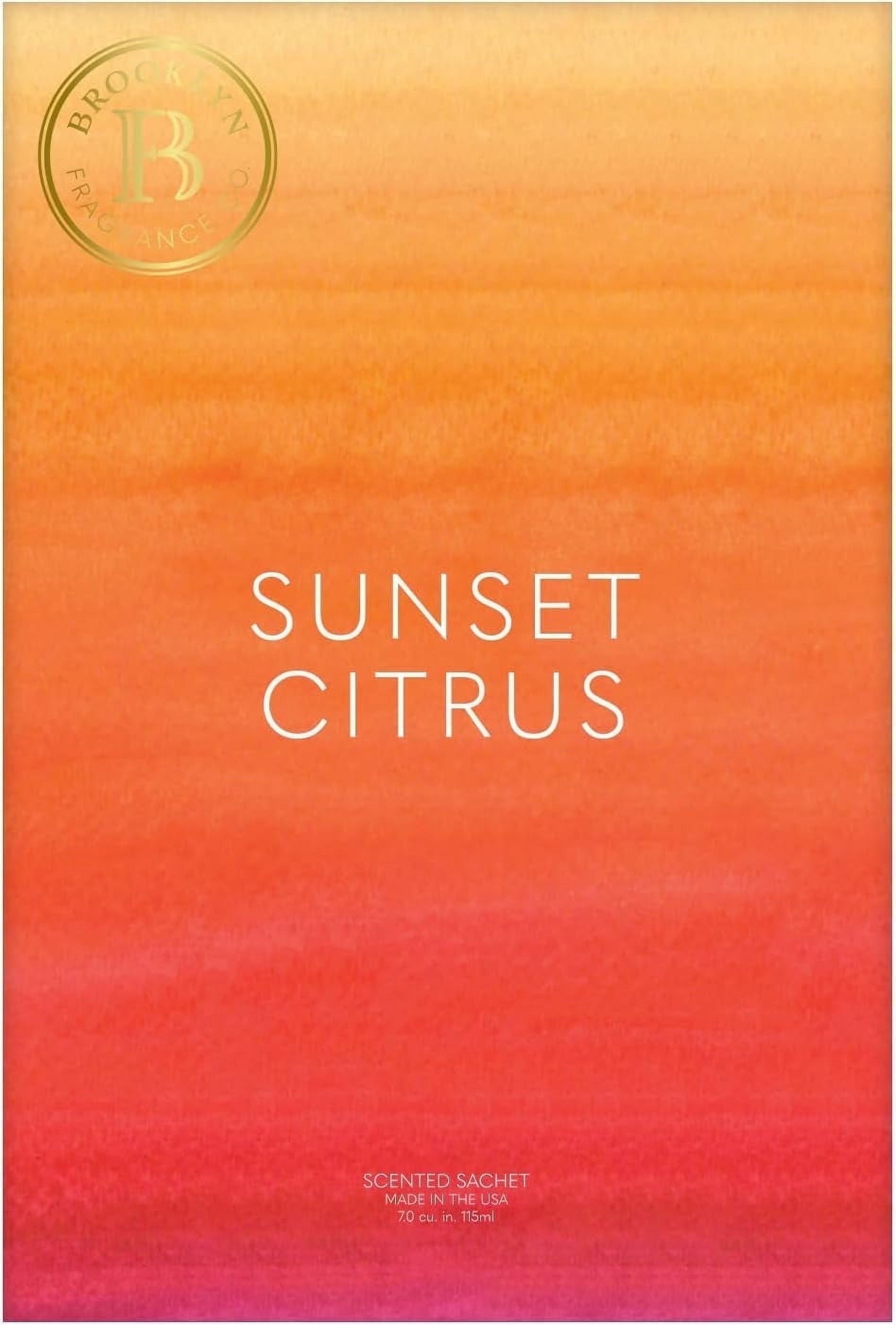 Brooklyn Fragrance Co. Water Color Sachet Bags – Sunset Citrus Scented ...