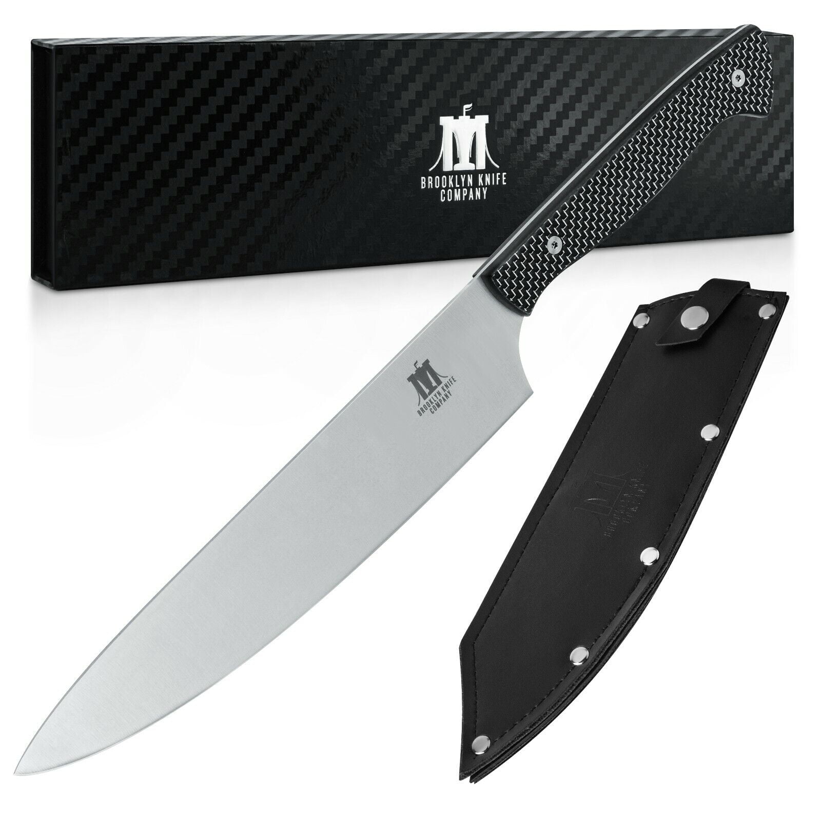 Brooklyn Knife Co. Chef Knife -Carbon Fiber Ed.- Japanese AUS-08 HC ...