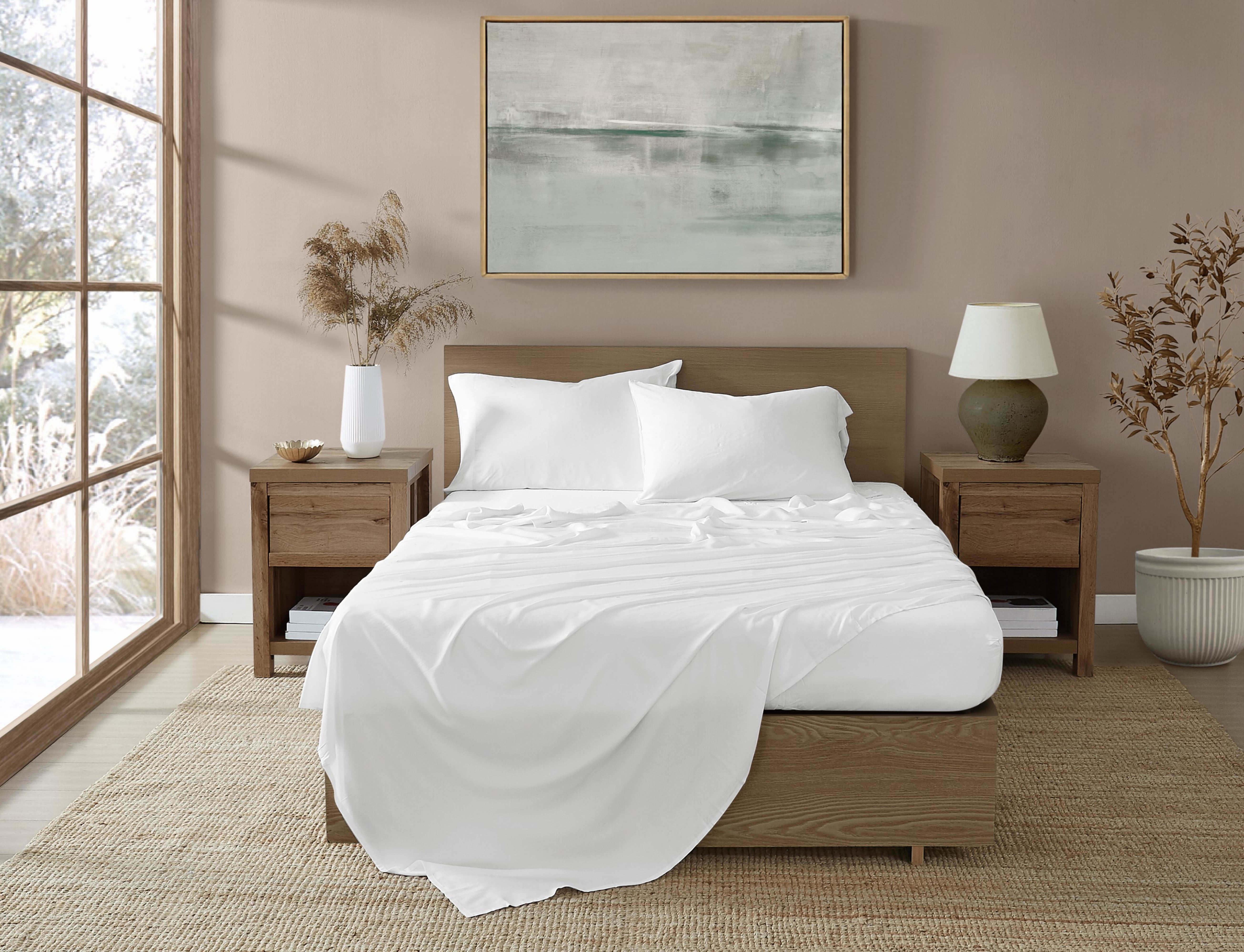 Brooklyn Loom 300 Thread Count Sateen 100% Rayon from Bamboo Deep ...