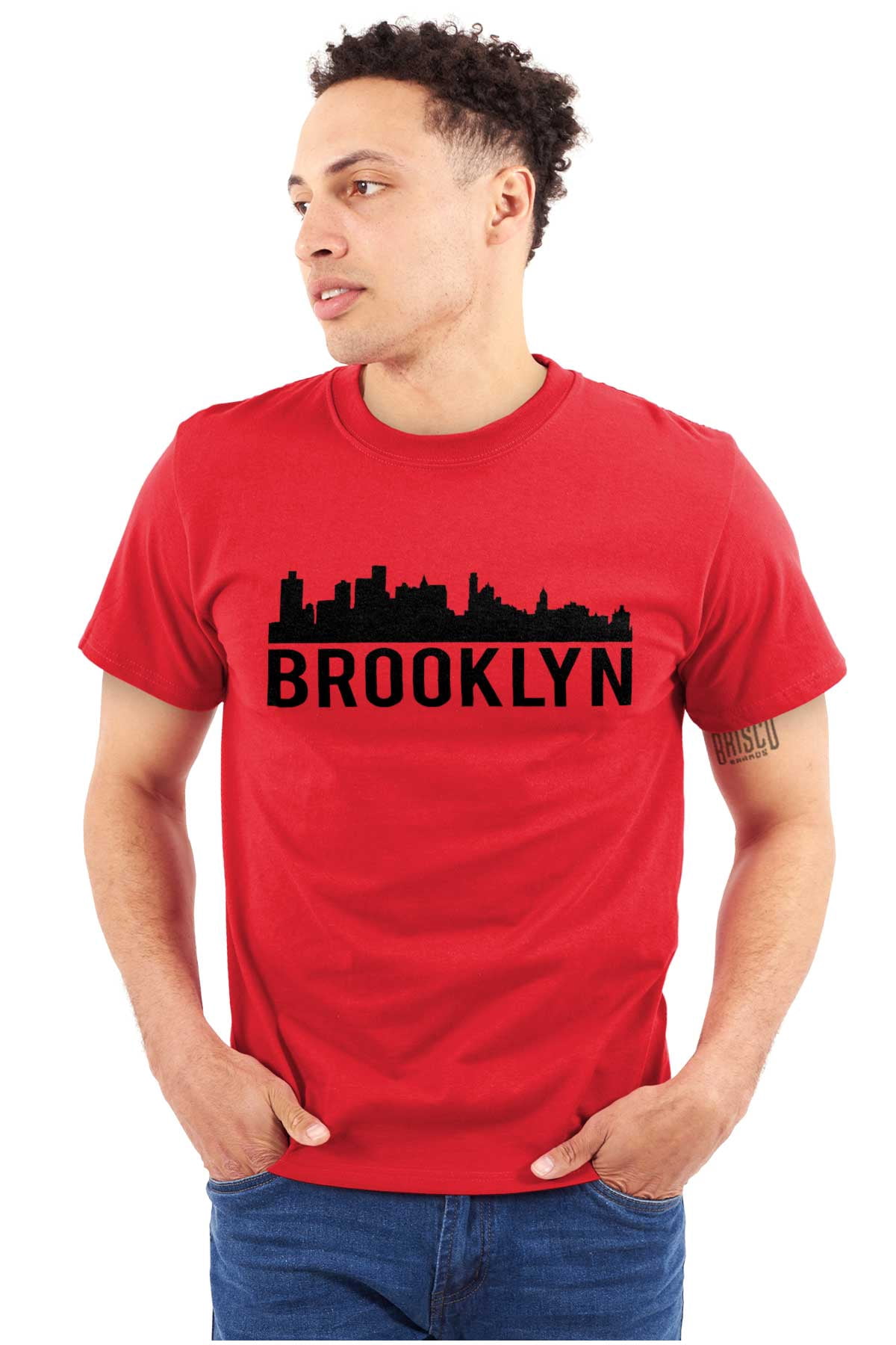 Brooklyn NYC Skyline New York City NY Men's Graphic T Shirt Tees Brisco ...
