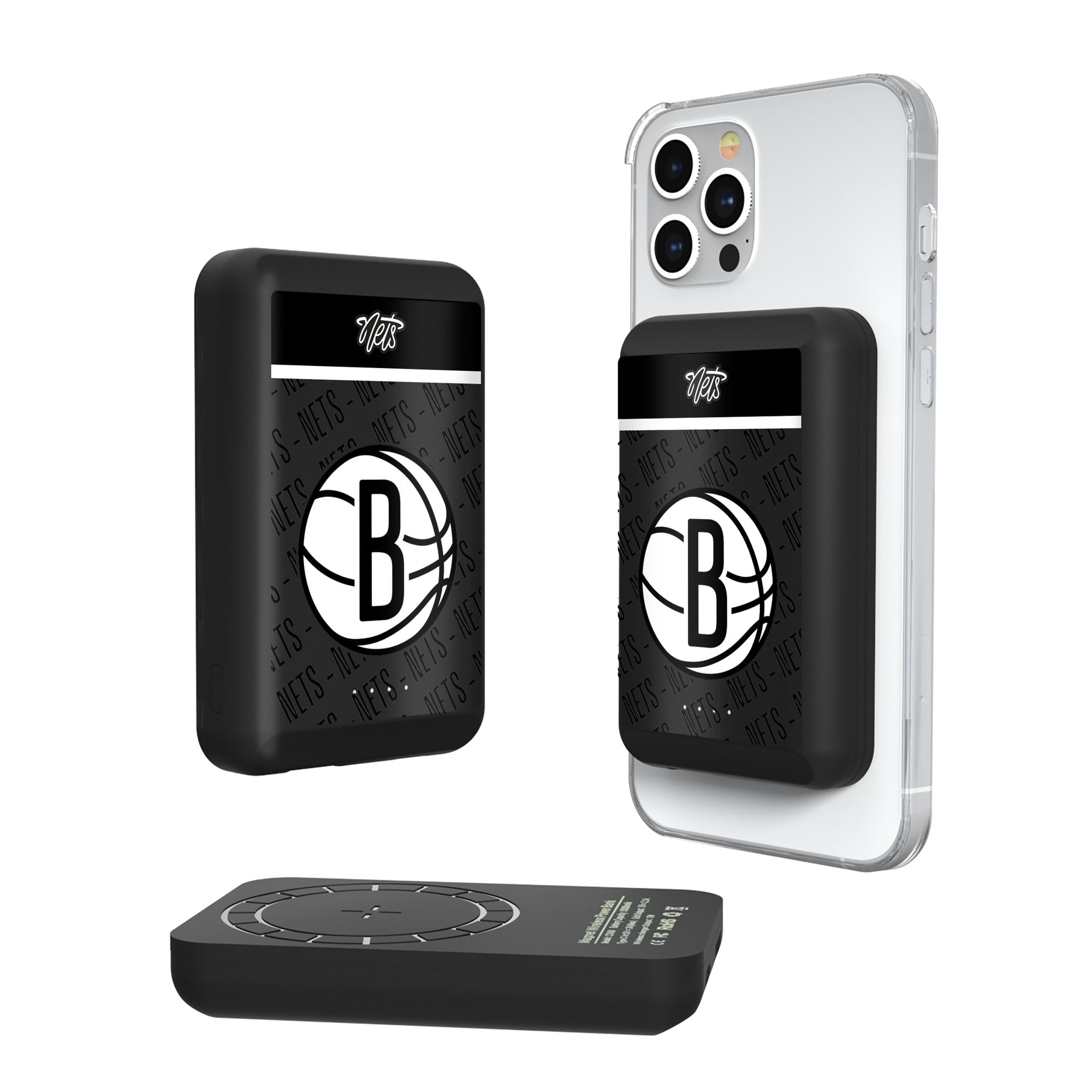 Brooklyn Nets Endzone Design 5000mAh Wireless Mag Power Bank - Walmart.com