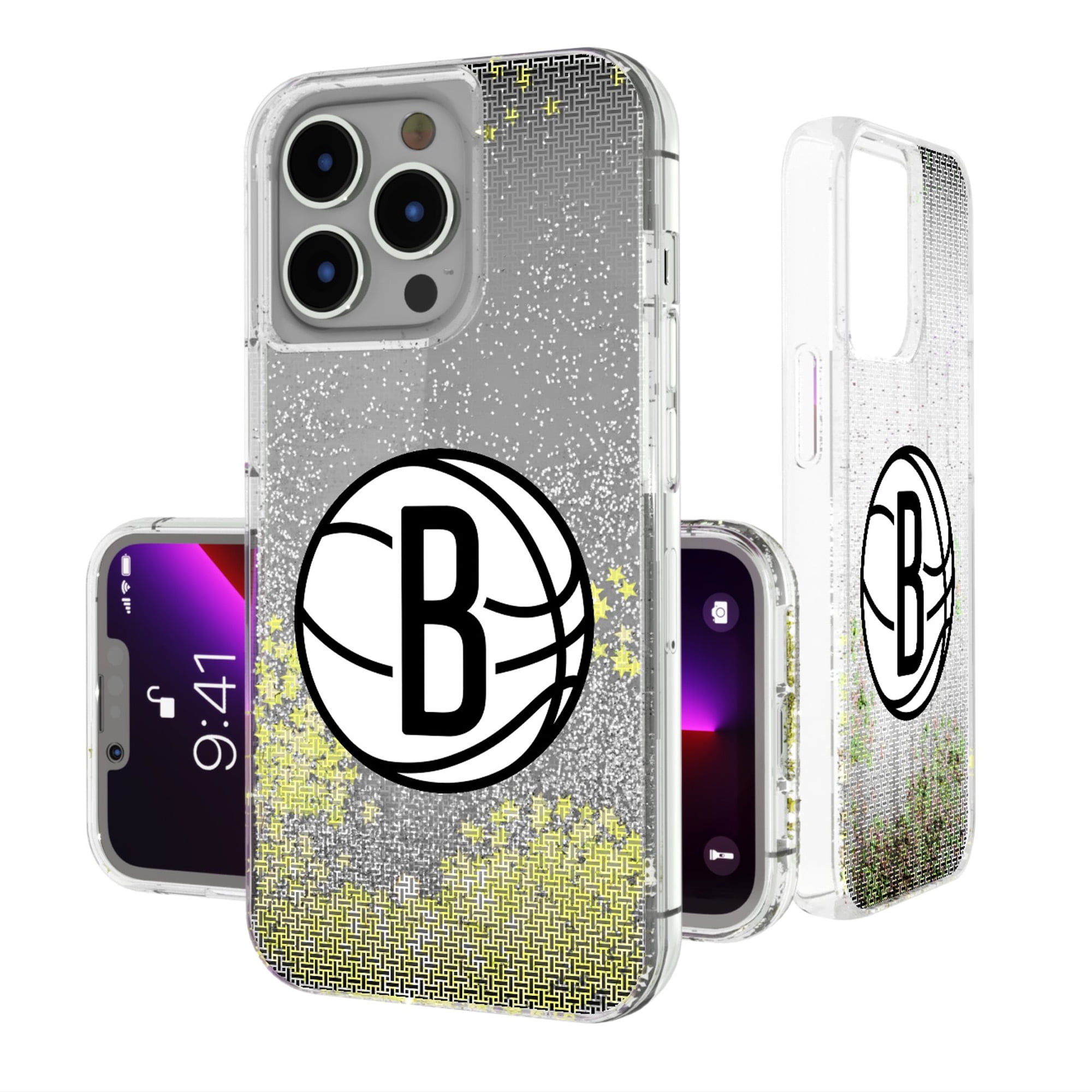 Brooklyn Nets Linen Logo iPhone Glitter Case - Walmart.com