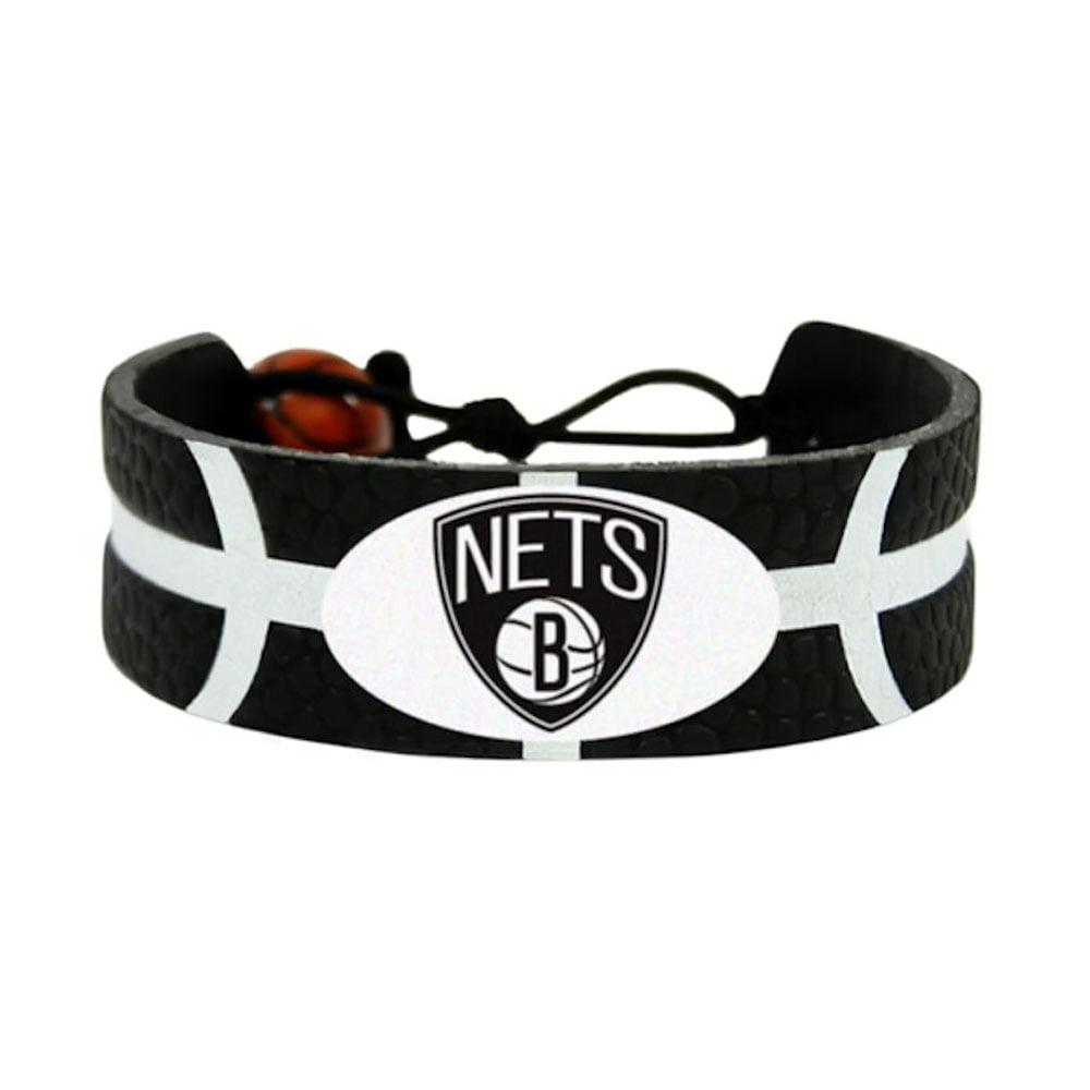 Brooklyn Nets Team Color NBA Leather Basketball Bracelet - Walmart.com