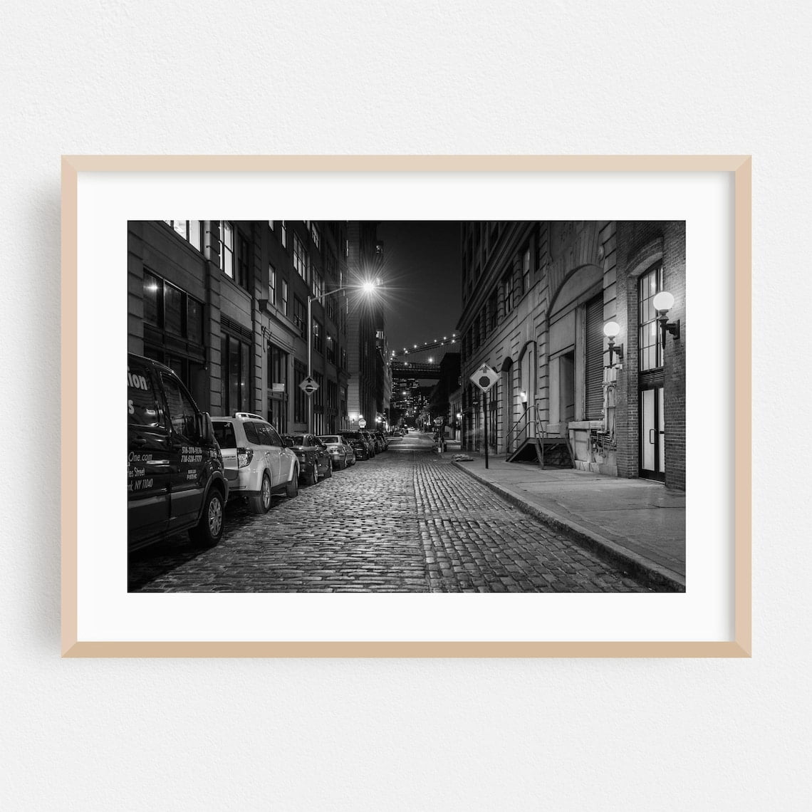 Brooklyn New York Black And White City Street Photography Architecture ...