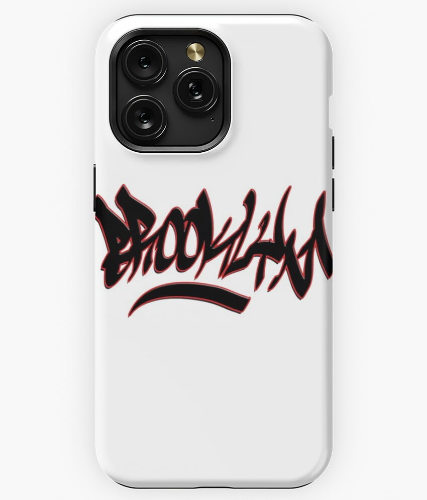Brooklyn New York City Borough Typography A8052 Phone Case for iPhone ...