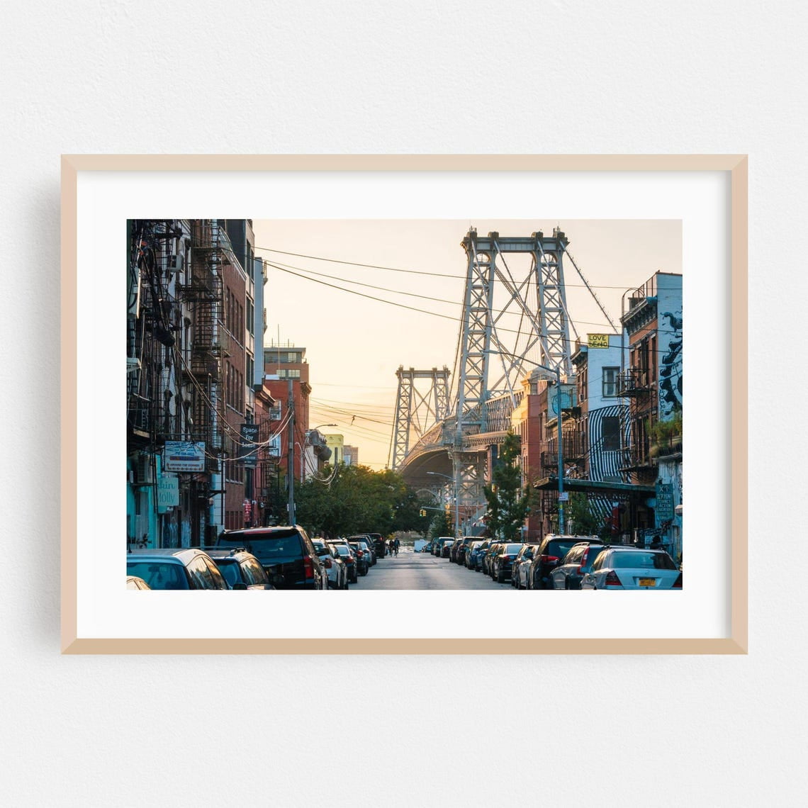Brooklyn New York Cityscape Bridge Street Photography Architecture Fine ...