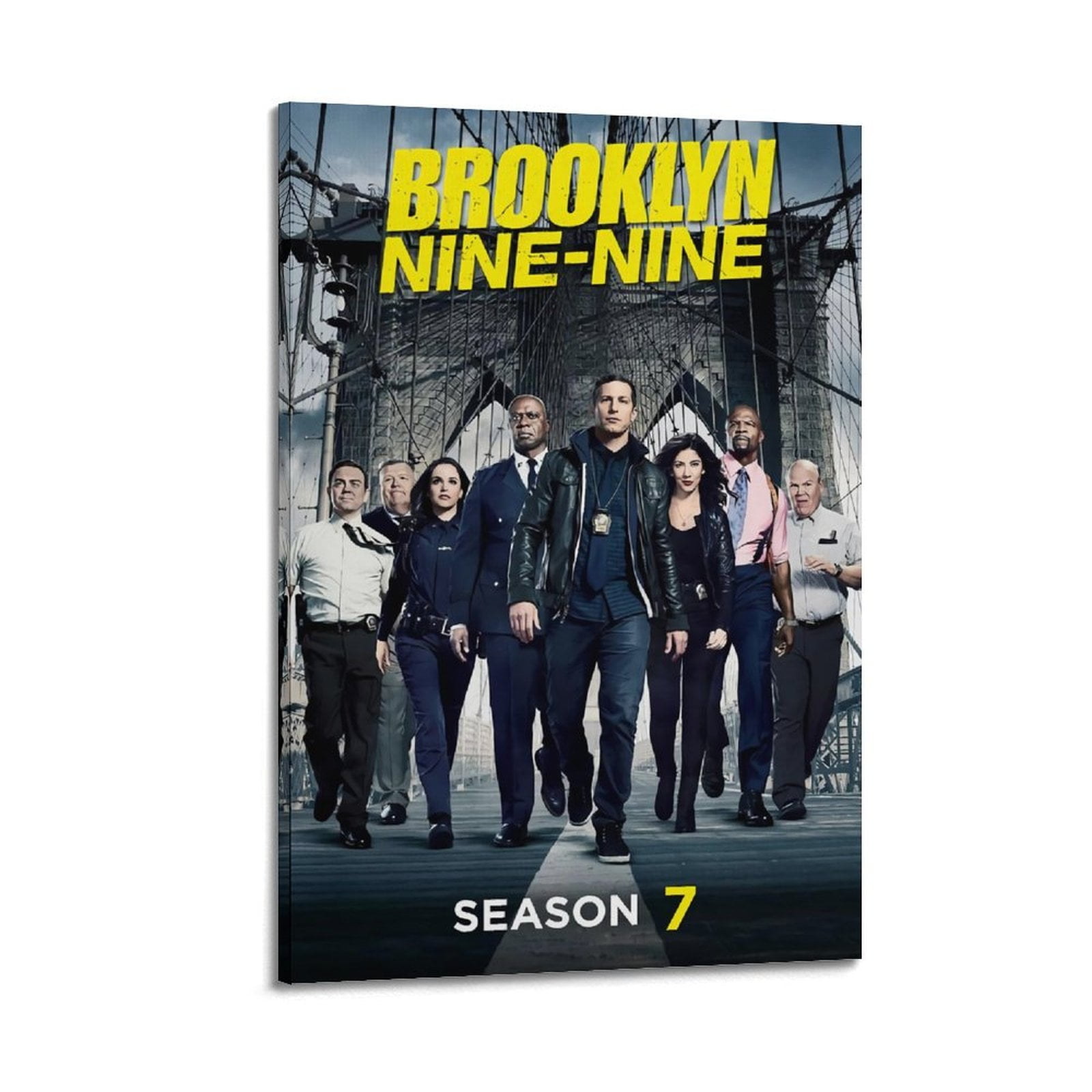 Brooklyn Nine-Nine 1 Poster Wall Art Canvas Aesthetic Music And Movies ...