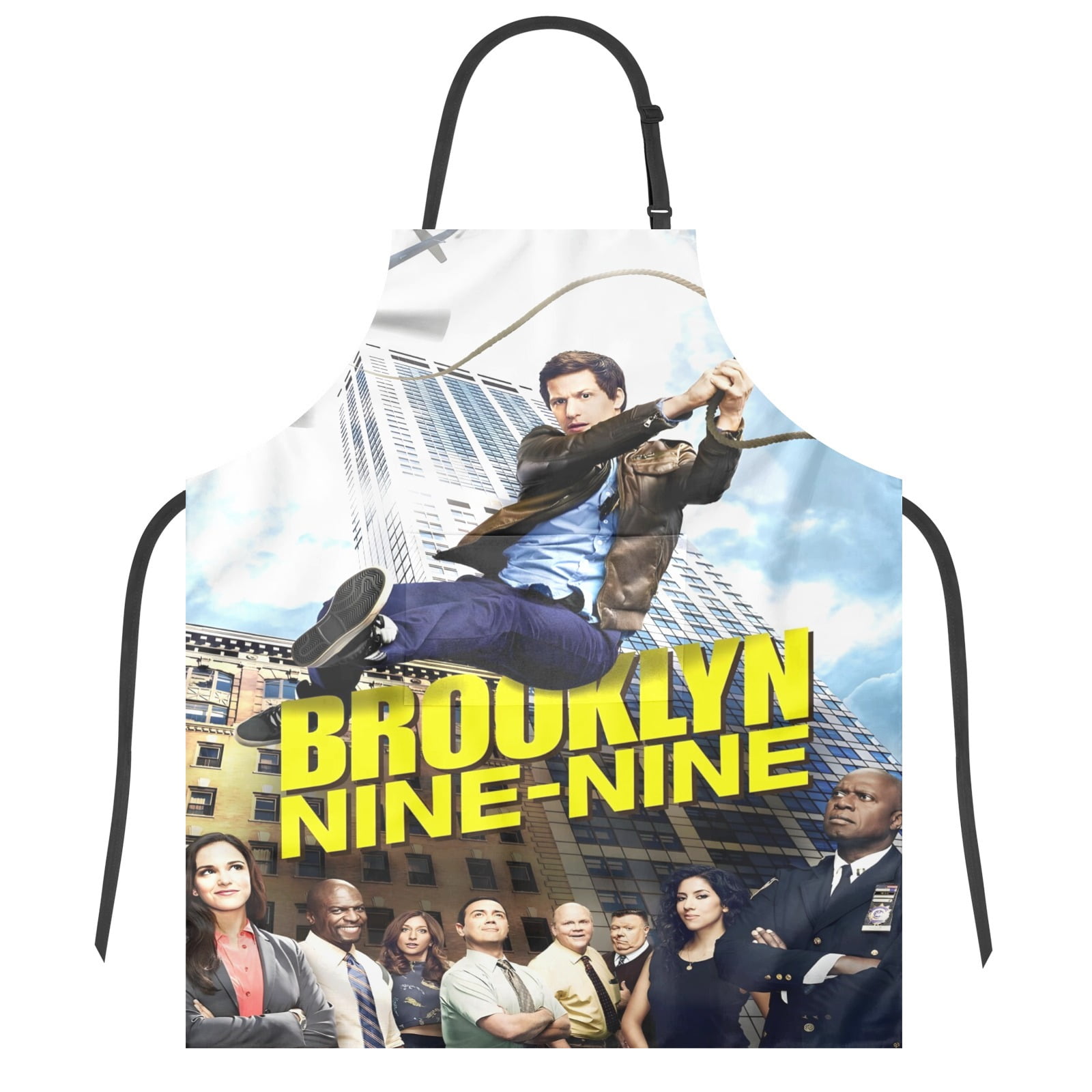 Brooklyn Nine-Nine apron has an iconic print, is durable and adjustable ...