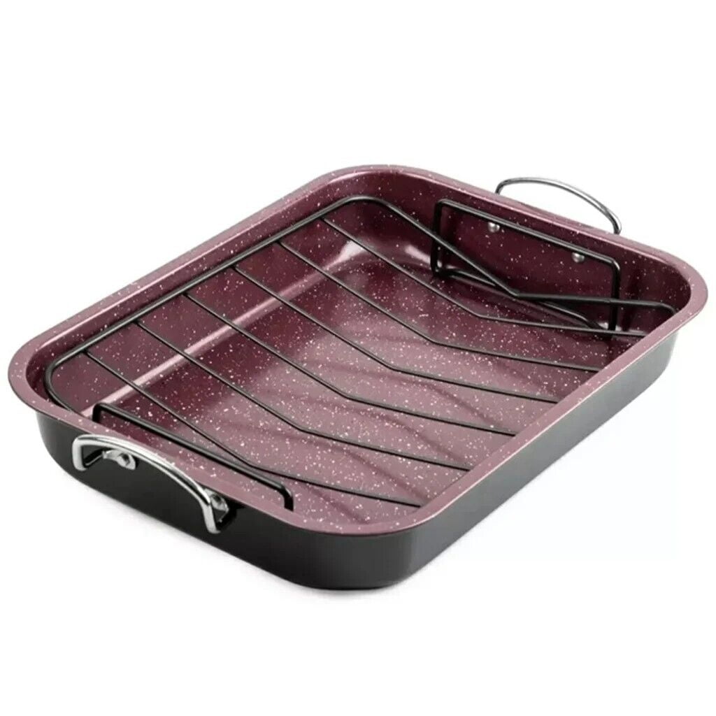 Brooklyn Steel Co. Retrograde Roaster & Rack - Wine - Walmart.com