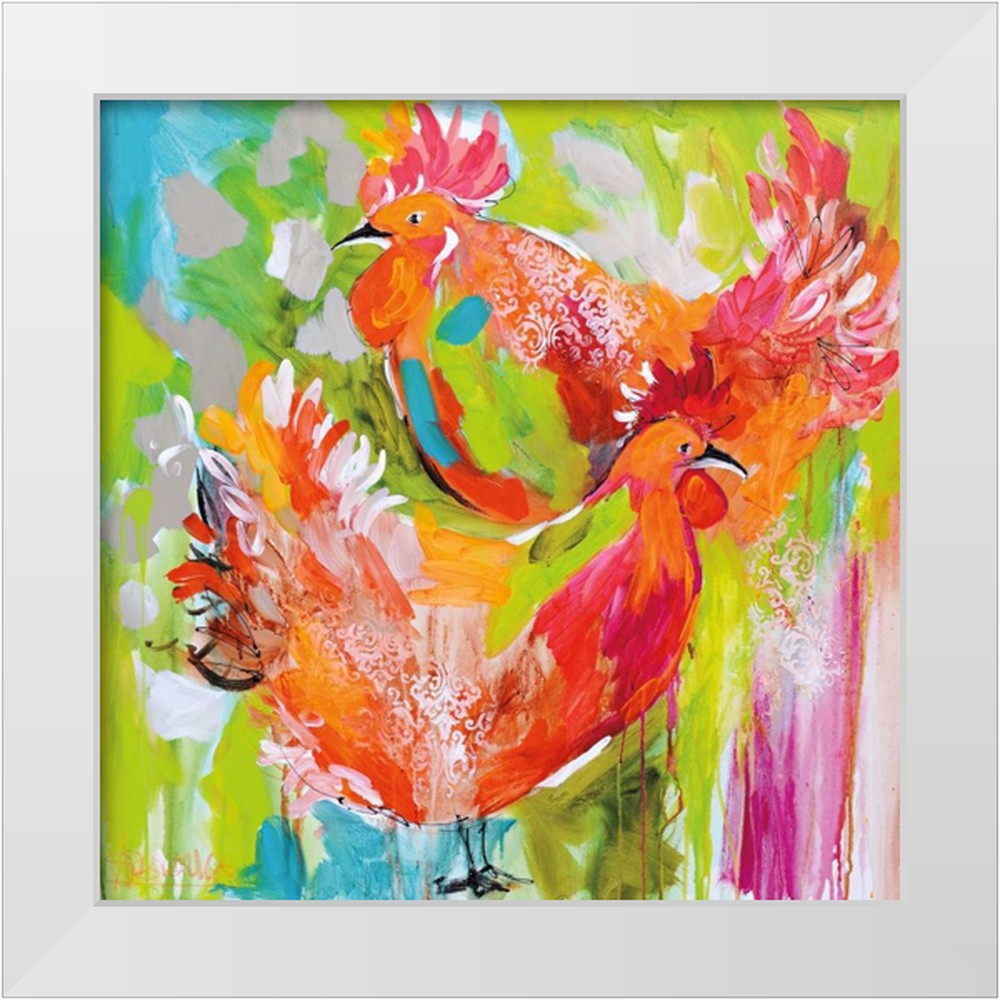 Brooks, Amanda J. 20x20 White Modern Wood Framed Museum Art Print ...