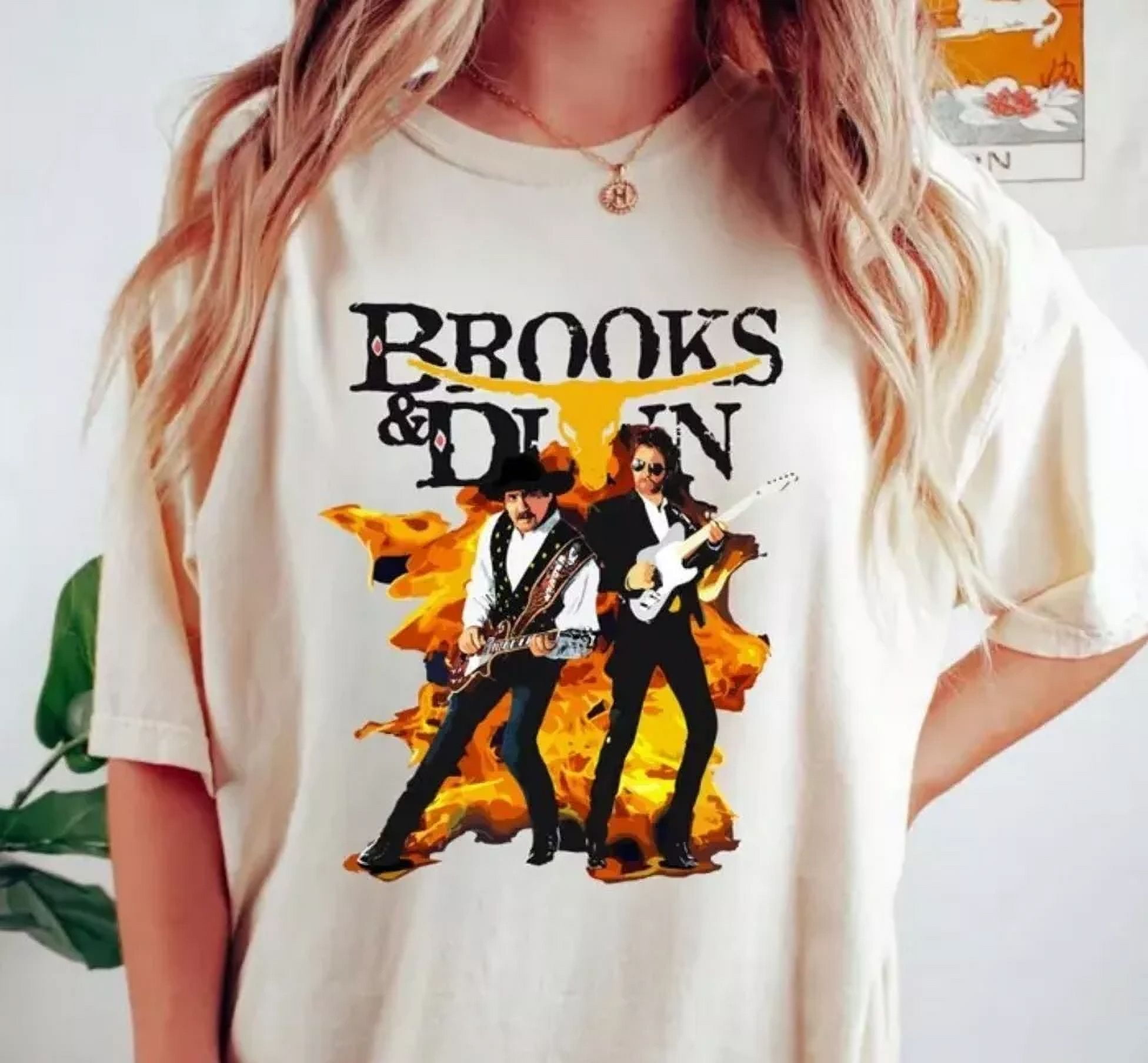 Brooks And Dunn Shirt,Country Fan Merchandise, Classic Country Band Tee ...