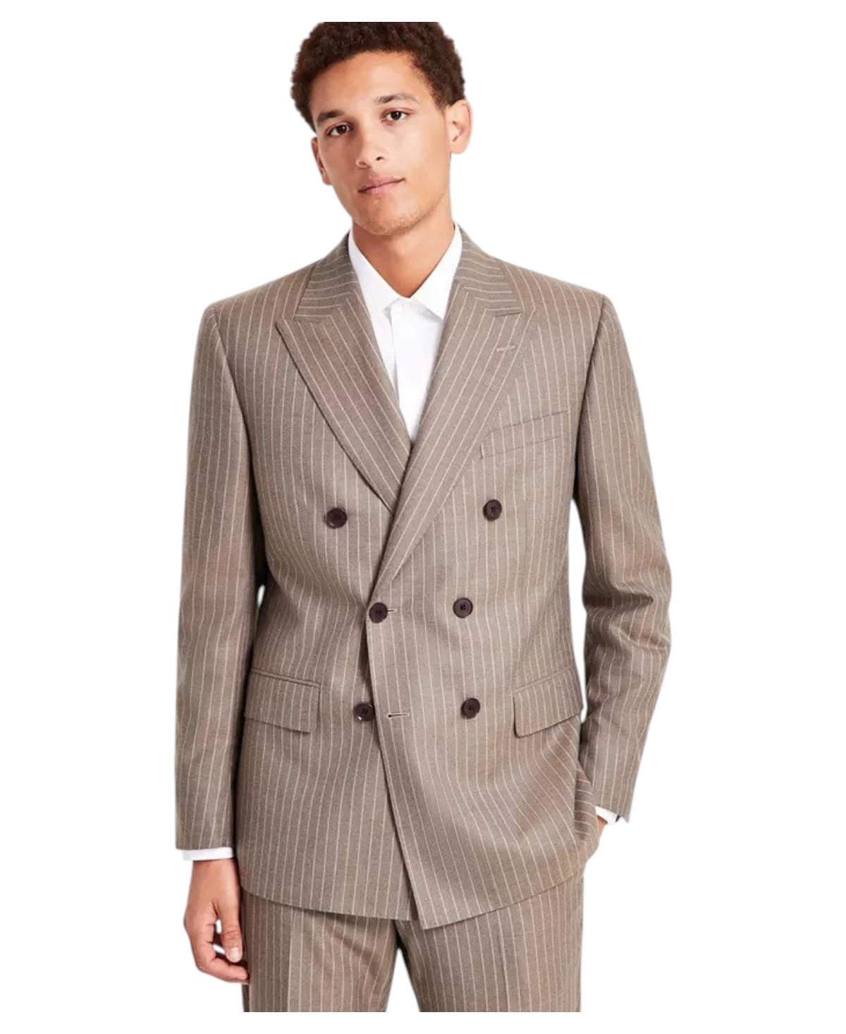 Brooks Brothers Mens Classic fit Double Breasted Suit Jacket Blazer 42 ...