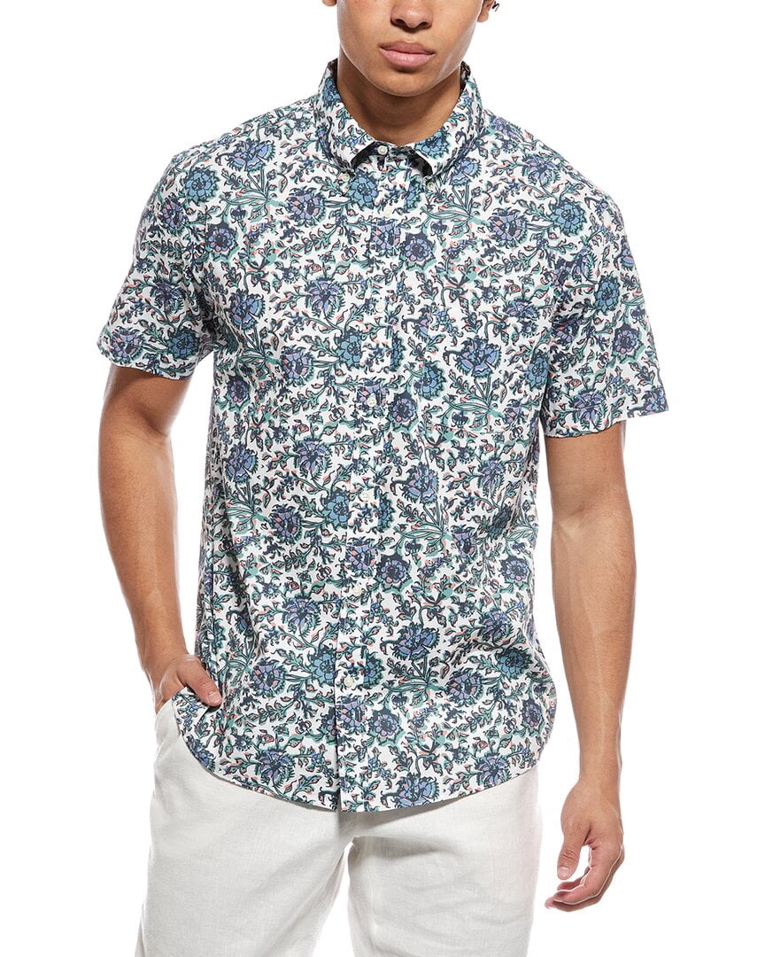Brooks Brothers mens Friday Floral Print Shirt, XXL, White - Walmart.com