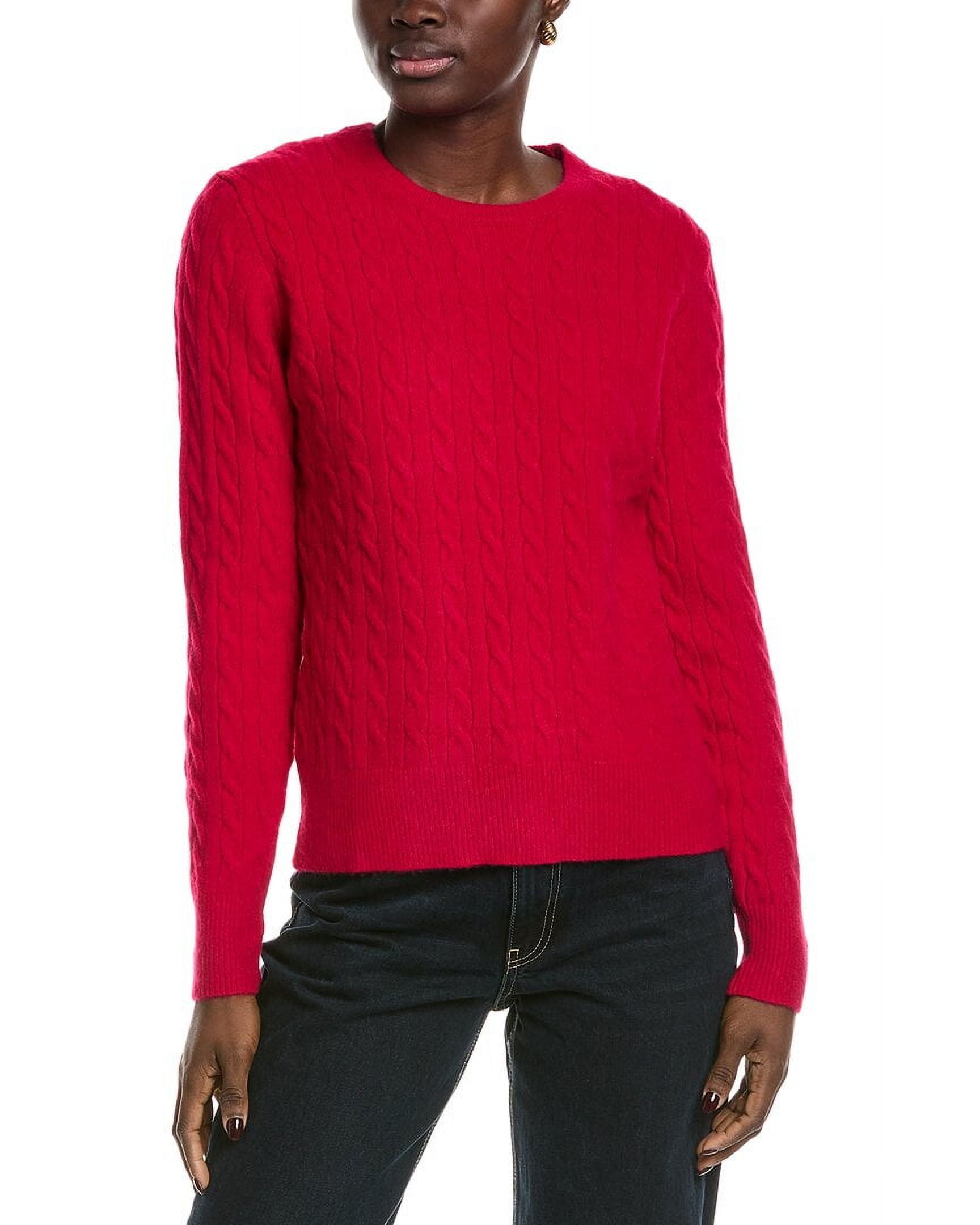 Brooks Brothers womens Cable Sweater, XXL, Pink - Walmart.com