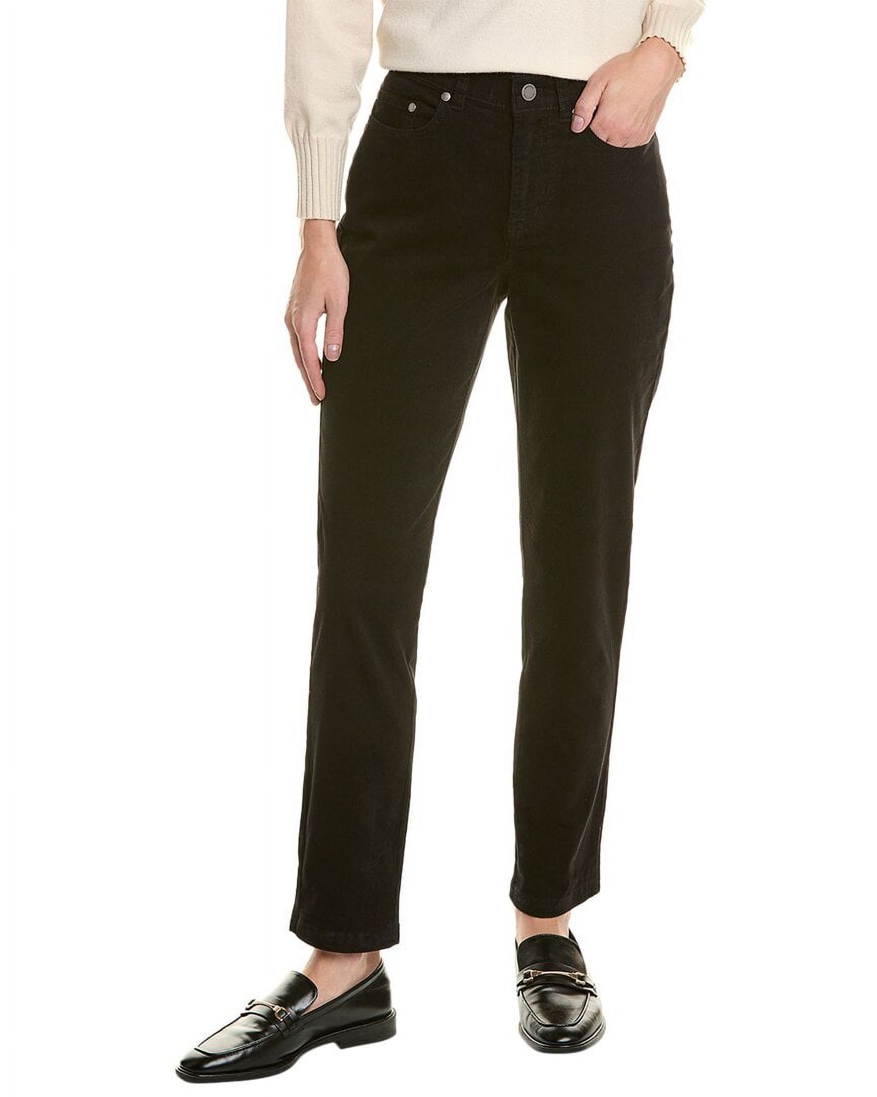 Brooks Brothers womens Skinny Corduroy Pant, 6, Black - Walmart.com