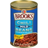 Brooks Chili Beans, Canned Red Beans in Chili Sauce, Mild Flavor, 40 oz ...