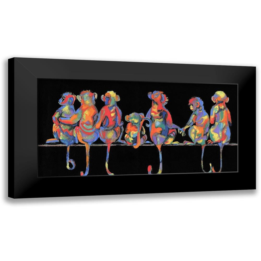Brooks, Donna 24x14 Black Modern Framed Museum Art Print Titled - Fun ...