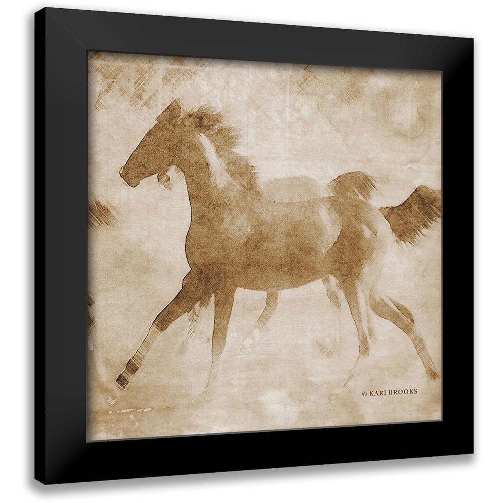 Brooks, Kari 15x15 Black Modern Framed Museum Art Print Titled ...