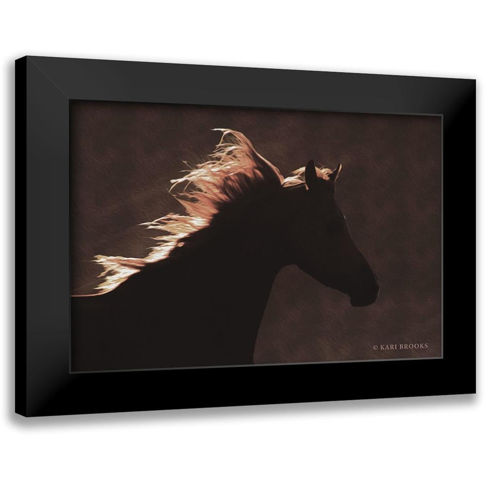 Brooks, Kari 24x17 Black Modern Framed Museum Art Print Titled - Golden ...