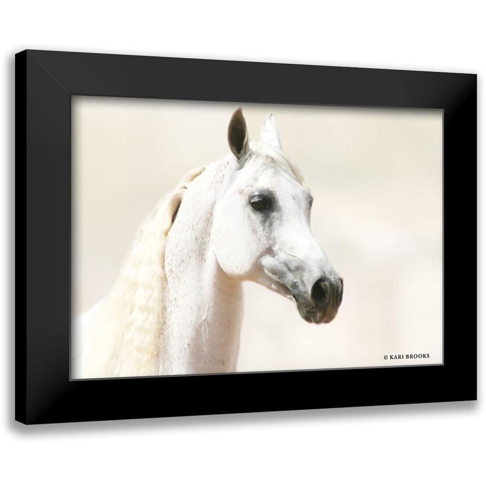 Brooks, Kari 24x18 Black Modern Framed Museum Art Print Titled - Aloof ...