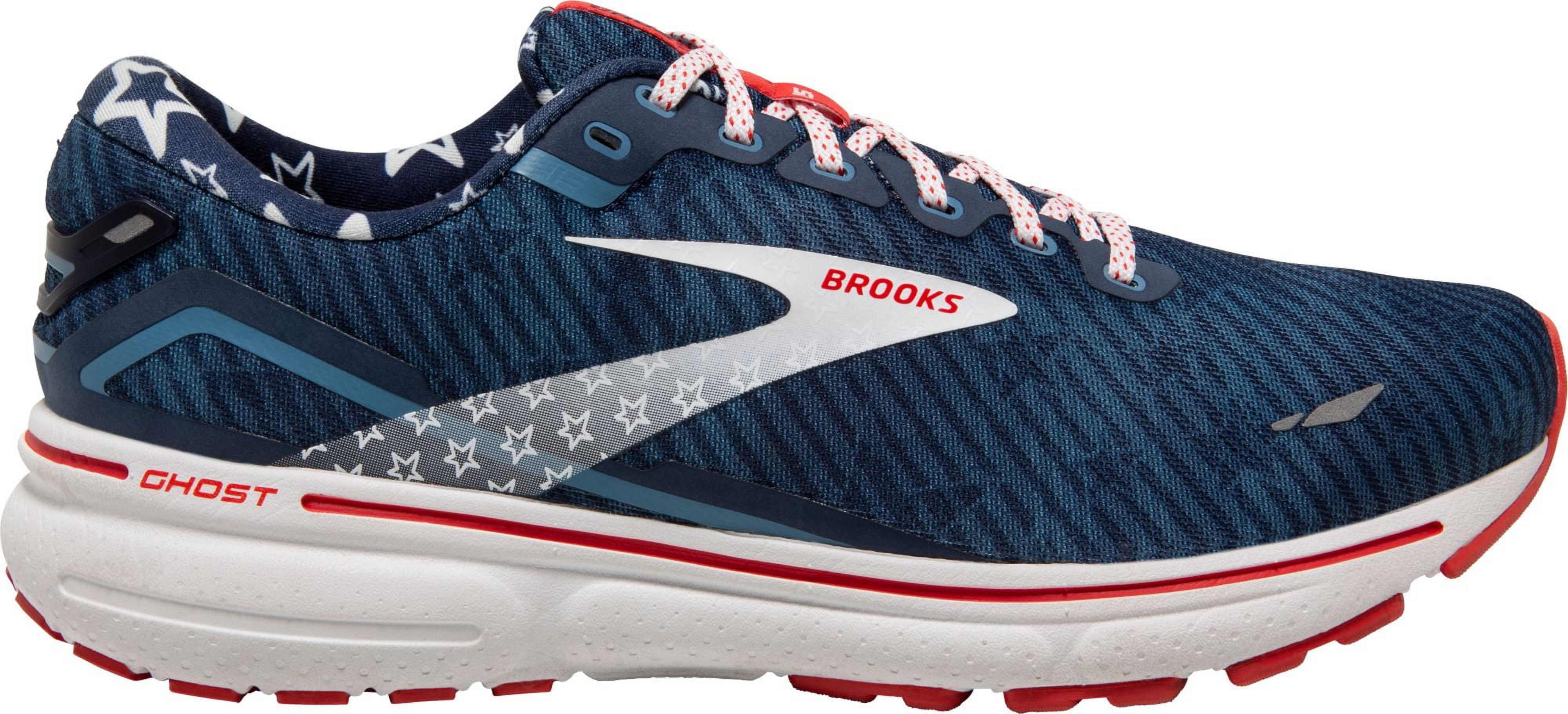 Brooks Men's Ghost 15 Running Shoes (Blue/White, 14 D US) - Walmart.com