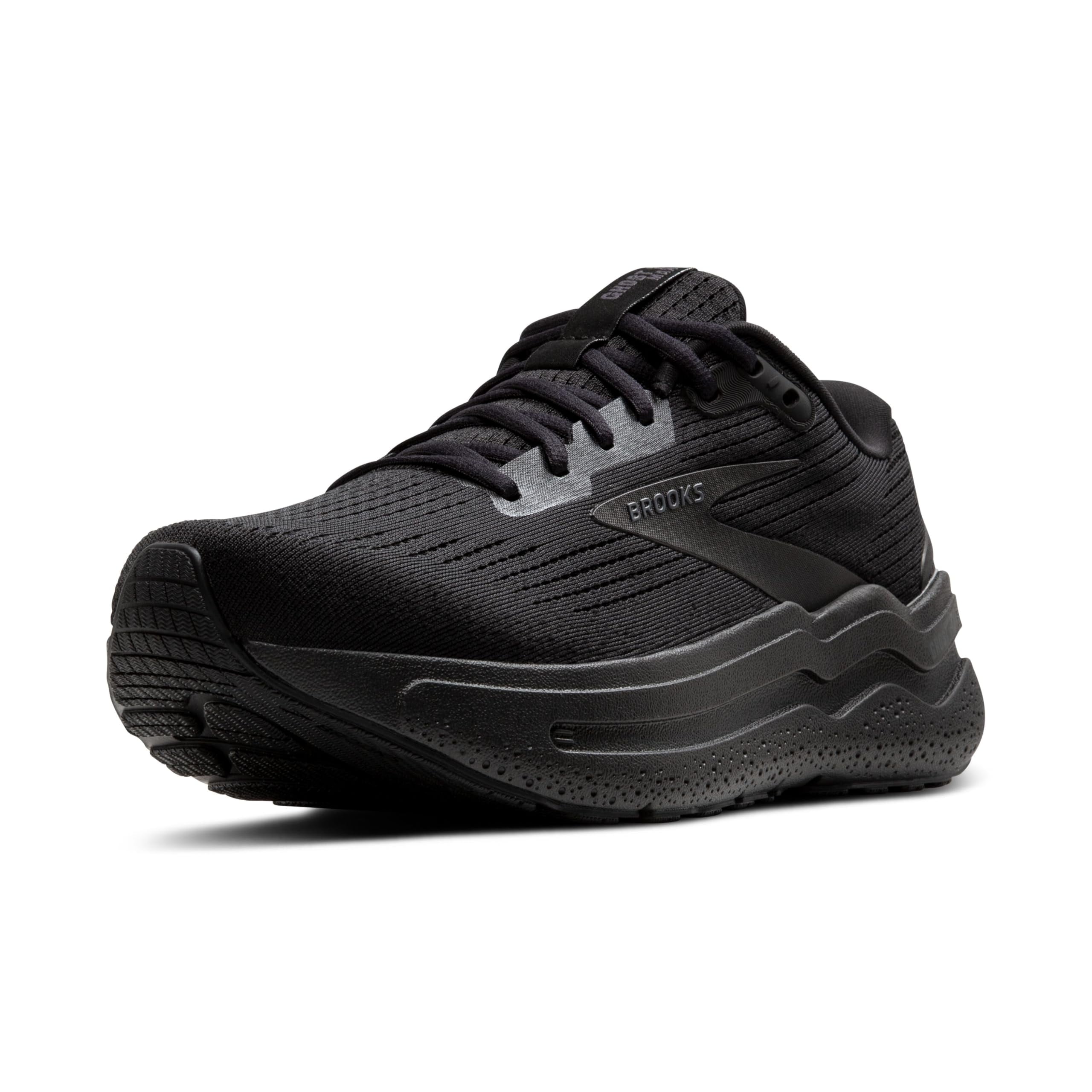 Brooks Men’s Ghost Max 2 Neutral Running & Walking Shoe - Black/Black ...