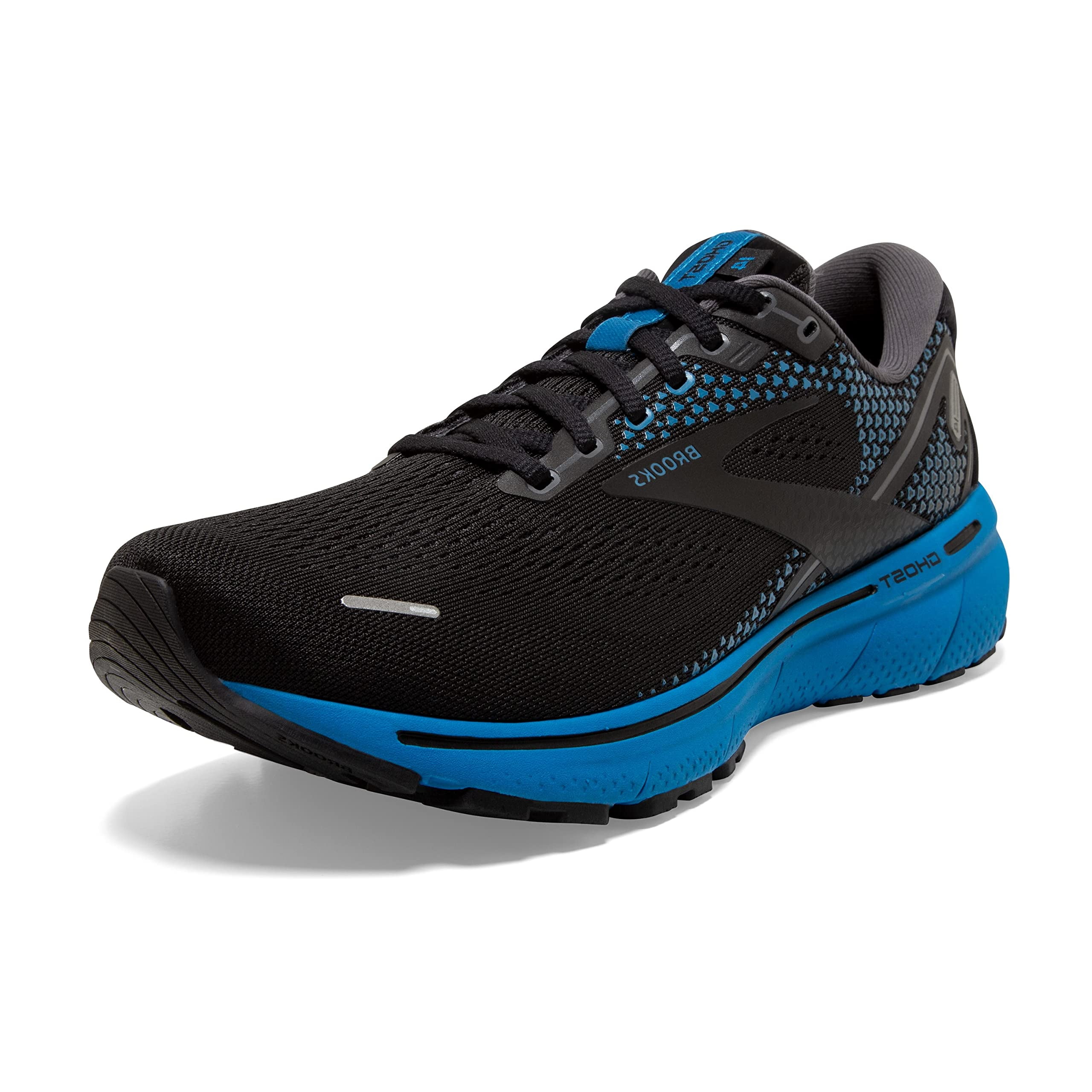 Brooks Mens Ghost 14 Fitness Workout Running Shoes - Walmart.com