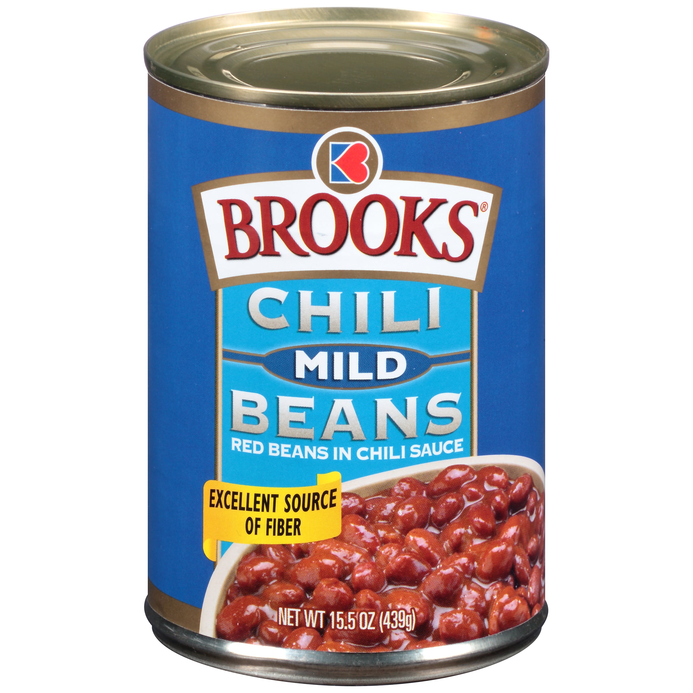 Brooks Mild Chili Beans in Chili Sauce, 15.5 oz Can - Walmart.com