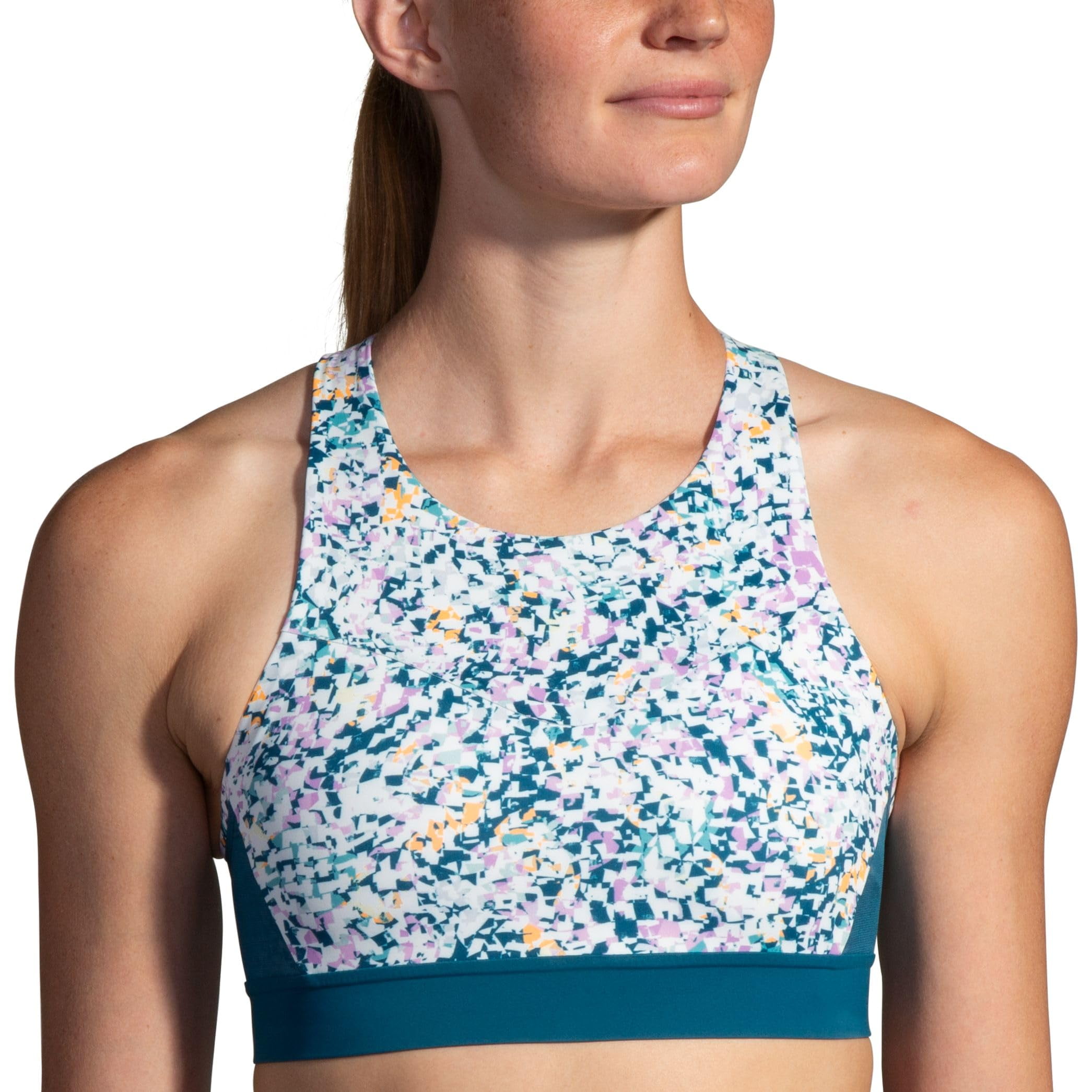 Brooks Women's 3 Pocket Sports Bra for Running, Workouts & Sports ...