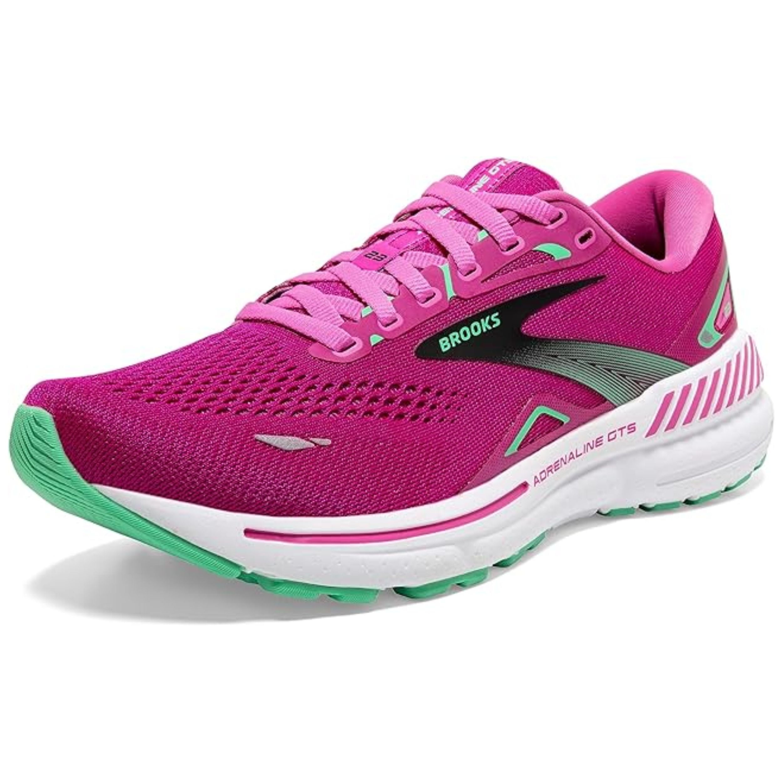 Brooks Women’s Adrenaline GTS 23 Supportive Running Shoes Fuschia 9 ...