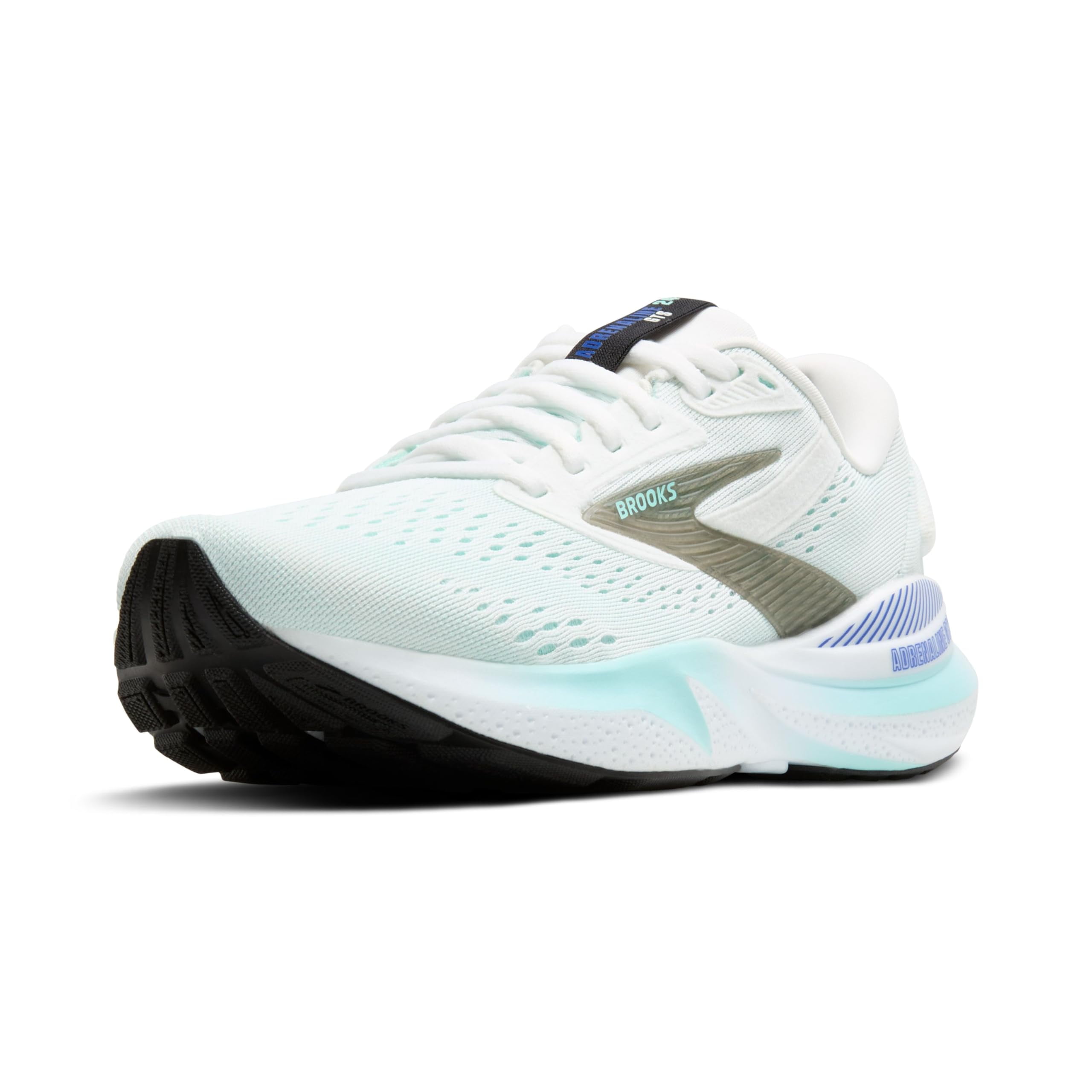 Brooks Women’s Adrenaline GTS 24 Supportive Running Shoe - White/Limpet ...