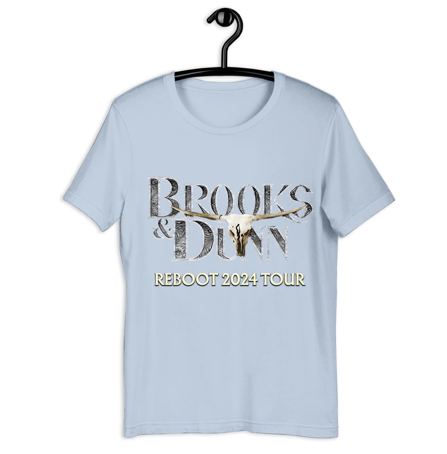 Brooks and Dunn The Reboot 2024 Tour Shirt, Brooks & Dunn Merch, Brooks ...