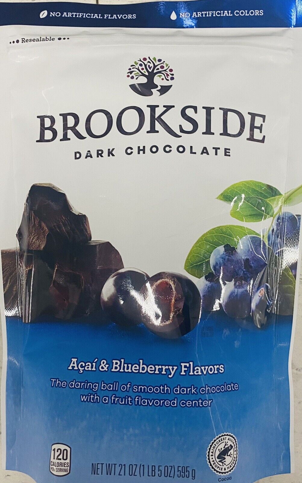 Brookside Dark Chocolate ACAI & BLUEBERRY FLAVORS 21 Oz Bag - Walmart.com