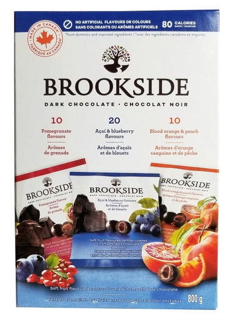 Brookside Dark Chocolate, Pomegranate, Acai, Blueberry, Blood Orange ...