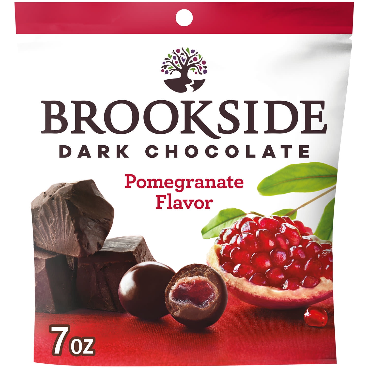 Brookside Dark Chocolate Covered Pomegranate, Fruit Candy Filled ...