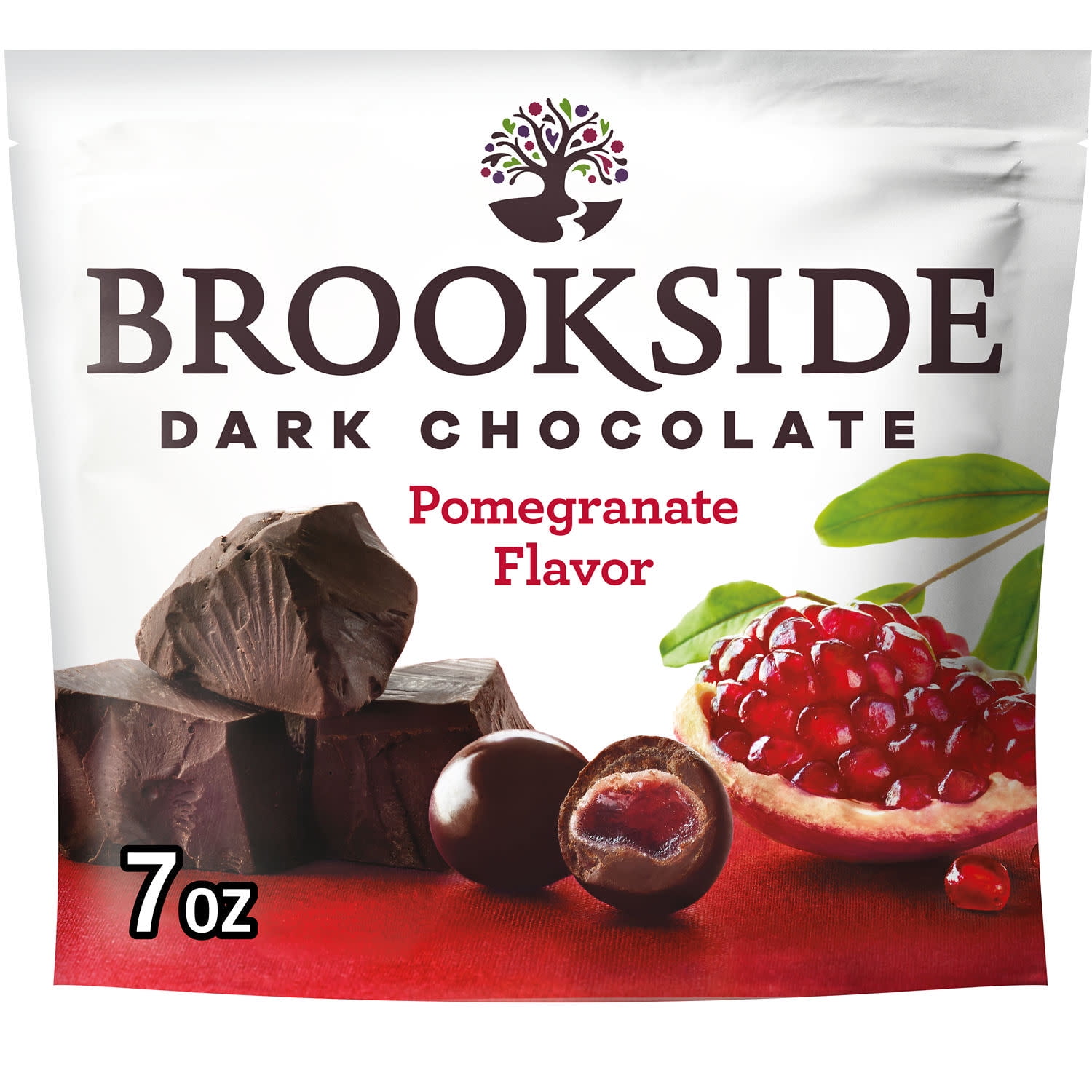 Brookside Dark Chocolate Covered Pomegranate, Fruit Candy Filled ...