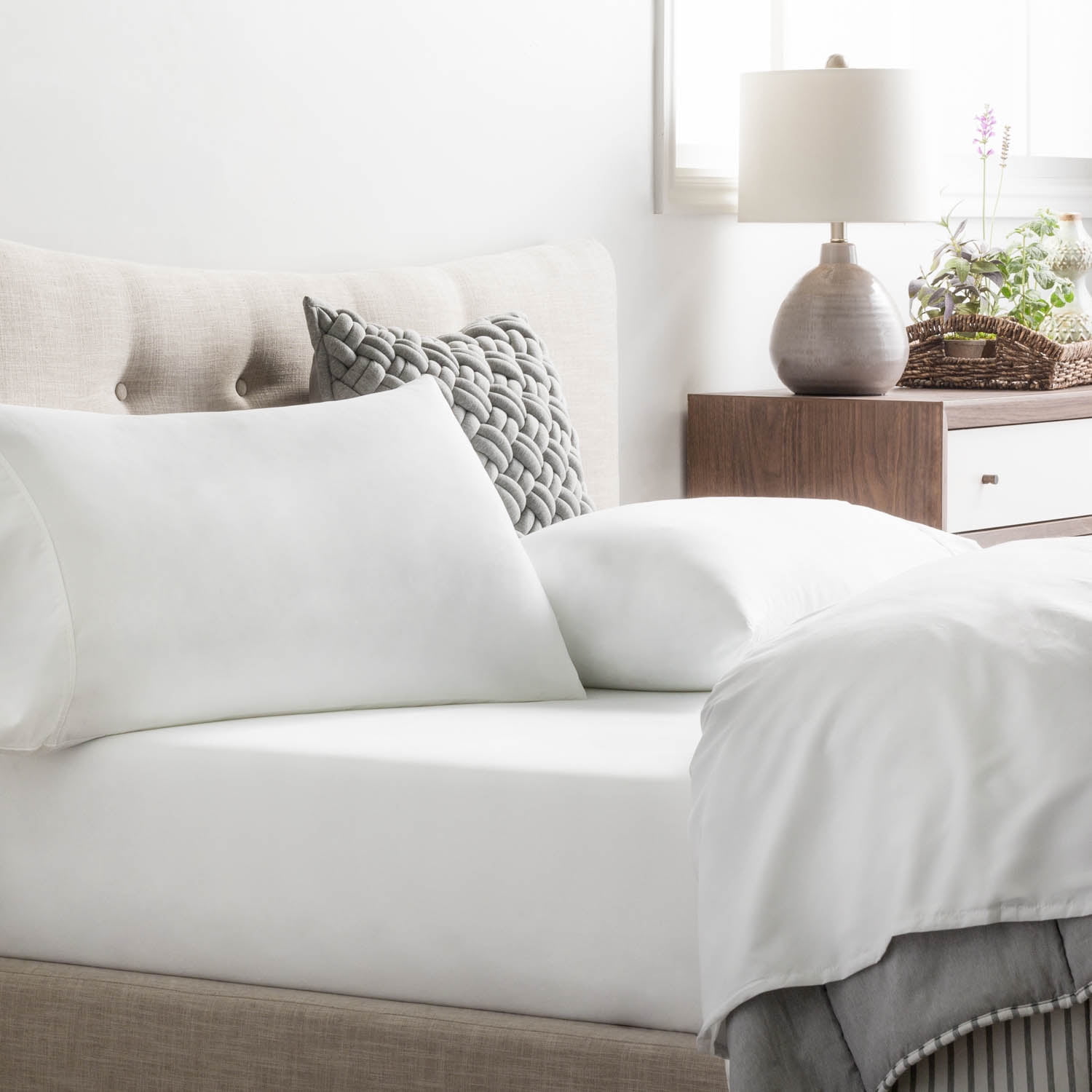 Brookside Microfiber Sheet Set- Soft and Wrinkle Free- Multiple Colors ...