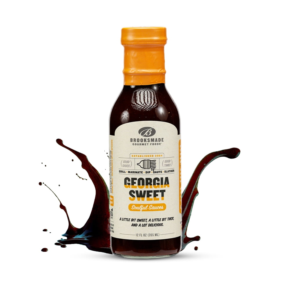 Brooksmade Gourmet Foods Soulful Sauces, Georgia Sweet Barbecue Sauce ...