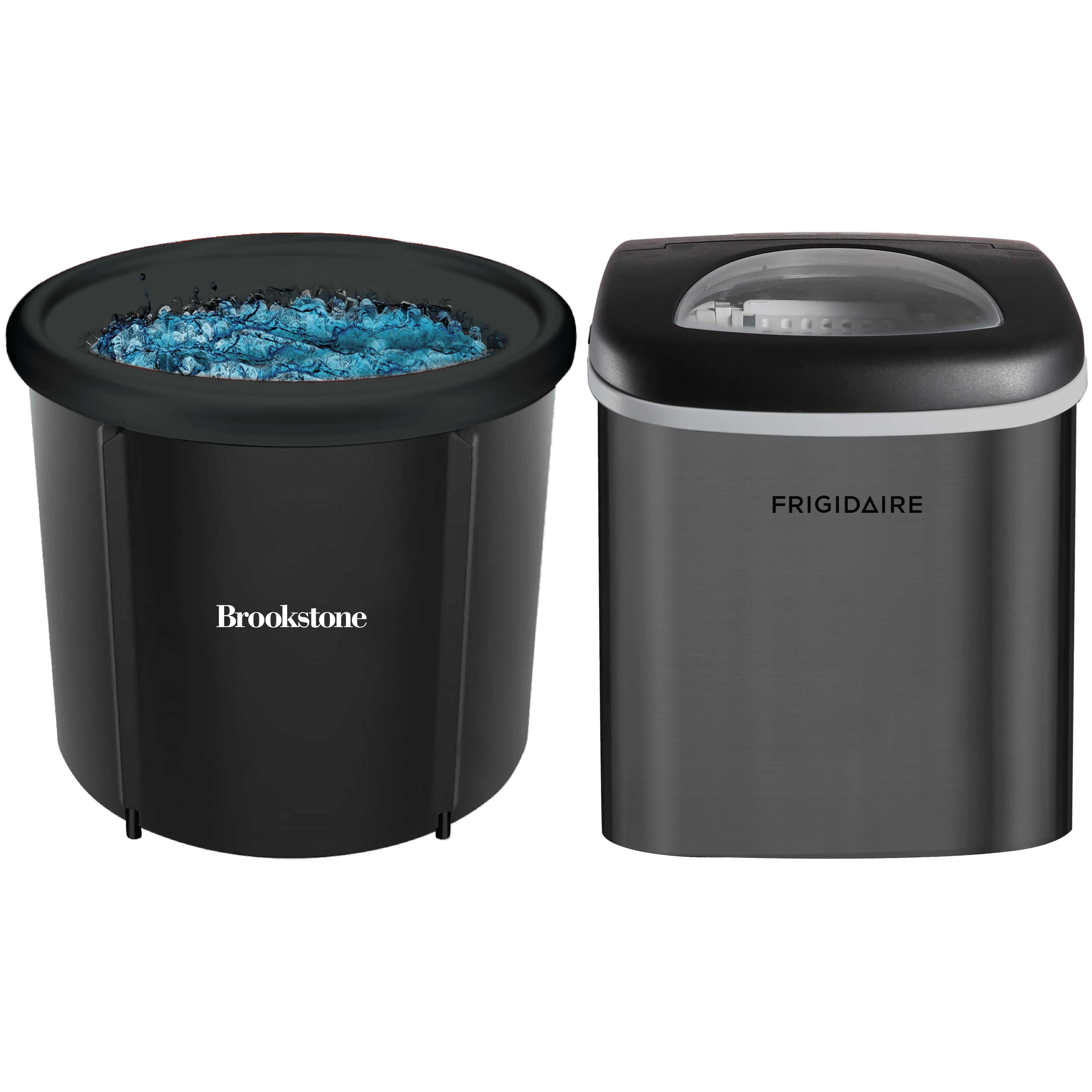 Brookstone Cold Plunge Ice Bath + Frigidaire Ice Maker - Walmart.com
